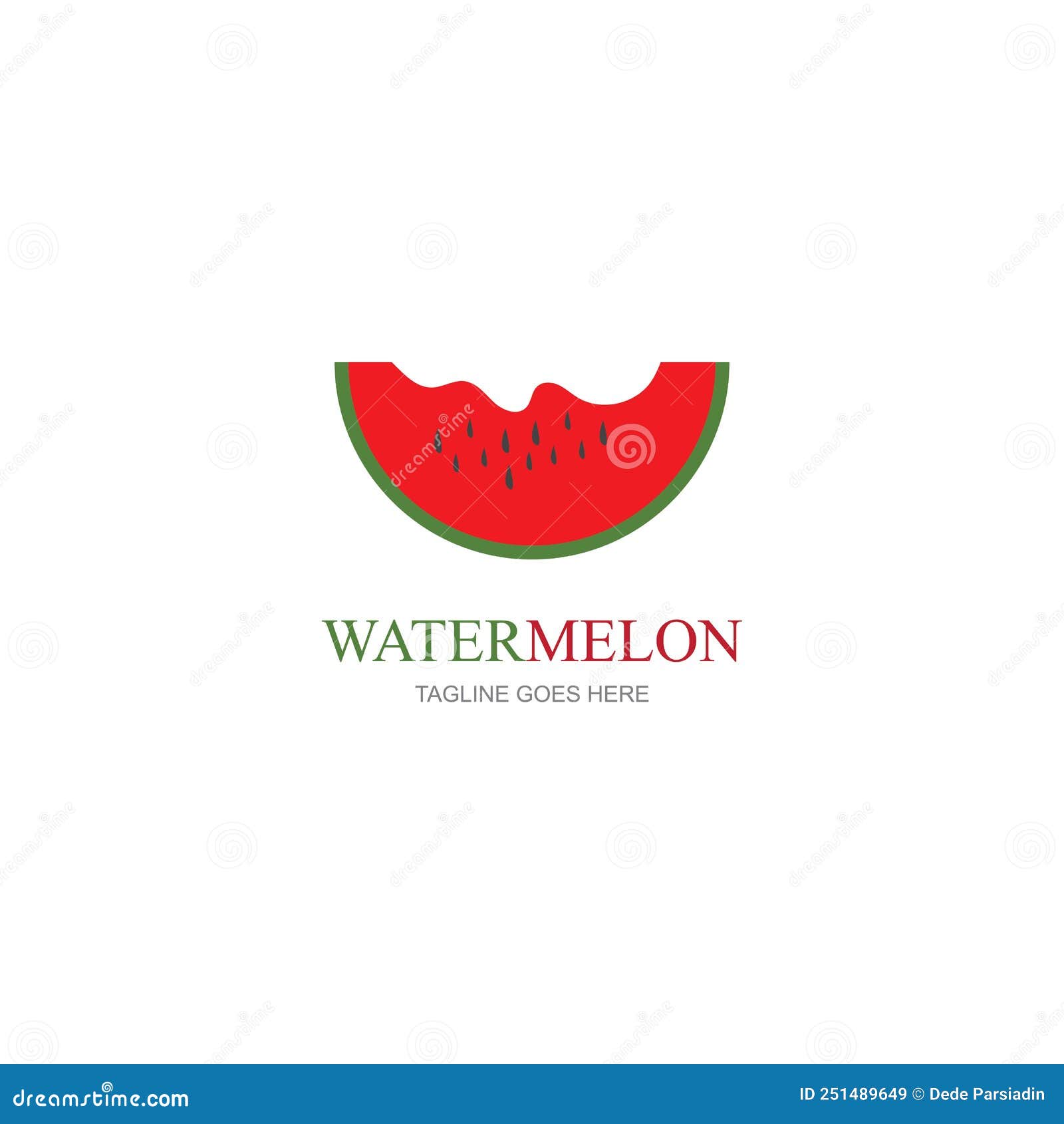 Watermelon Logo Vector Template, Creative Watermelon Logo Design ...