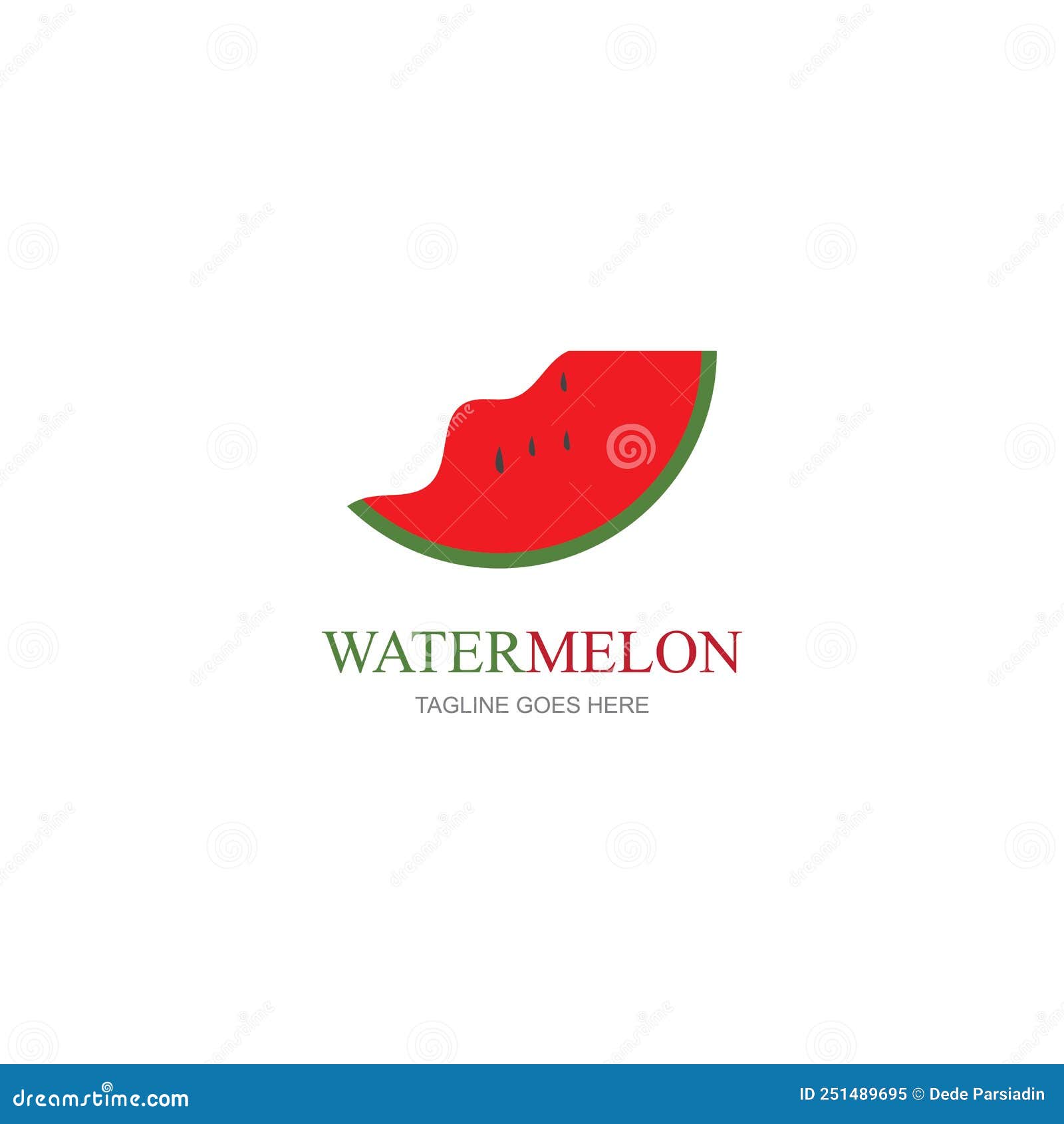 Watermelon Logo Vector Template, Creative Watermelon Logo Design ...
