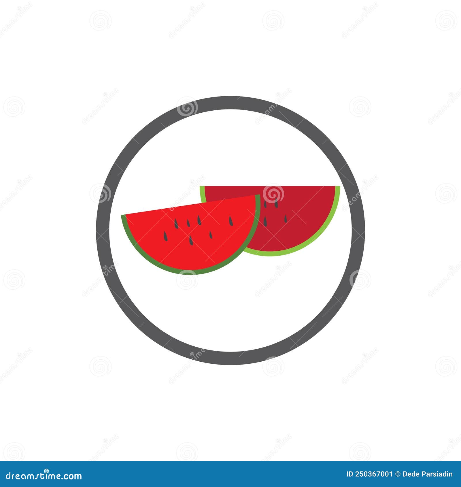 Watermelon Logo Vector Template, Creative Watermelon Logo Design ...