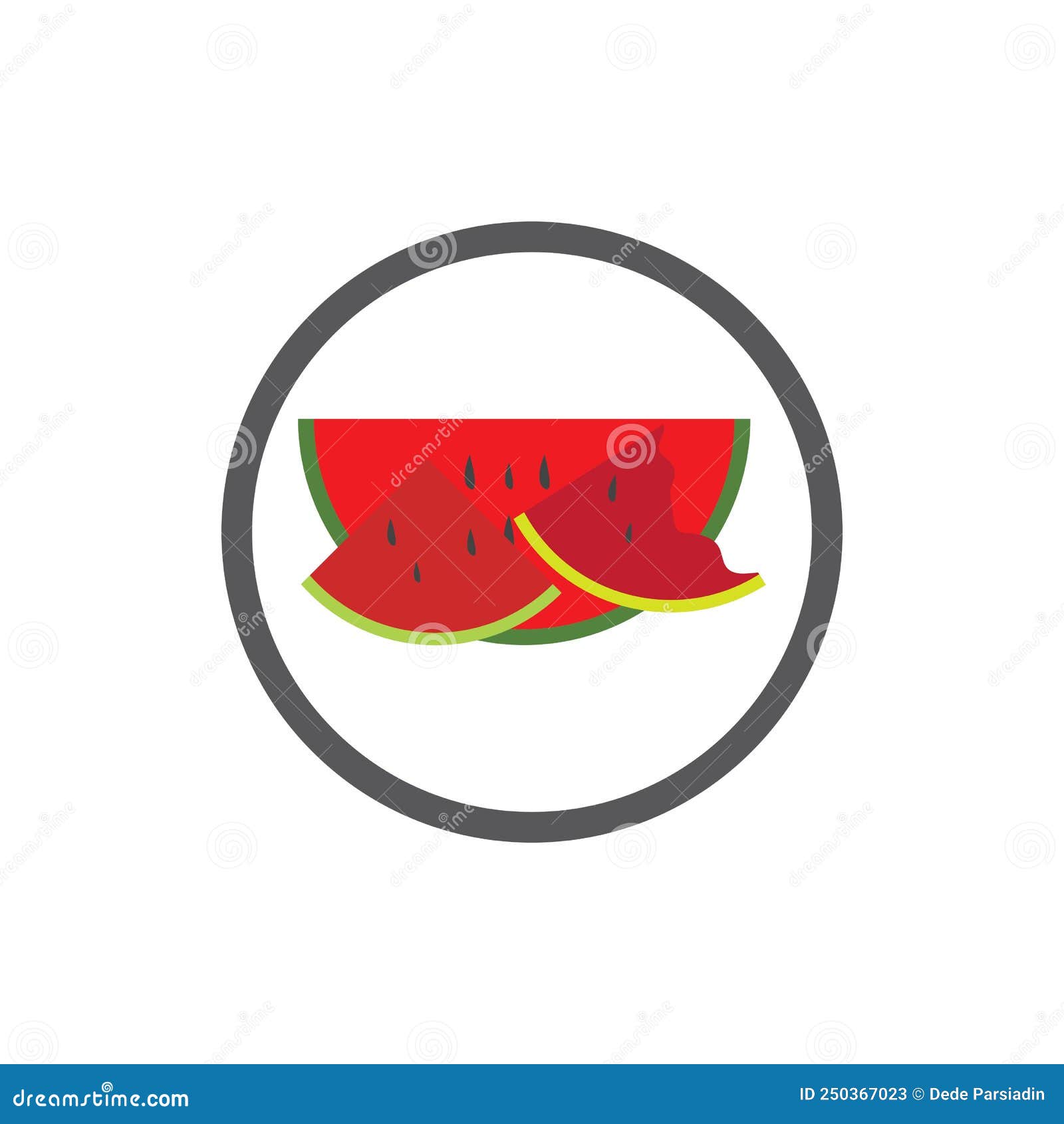 Watermelon Logo Vector Template, Creative Watermelon Logo Design ...