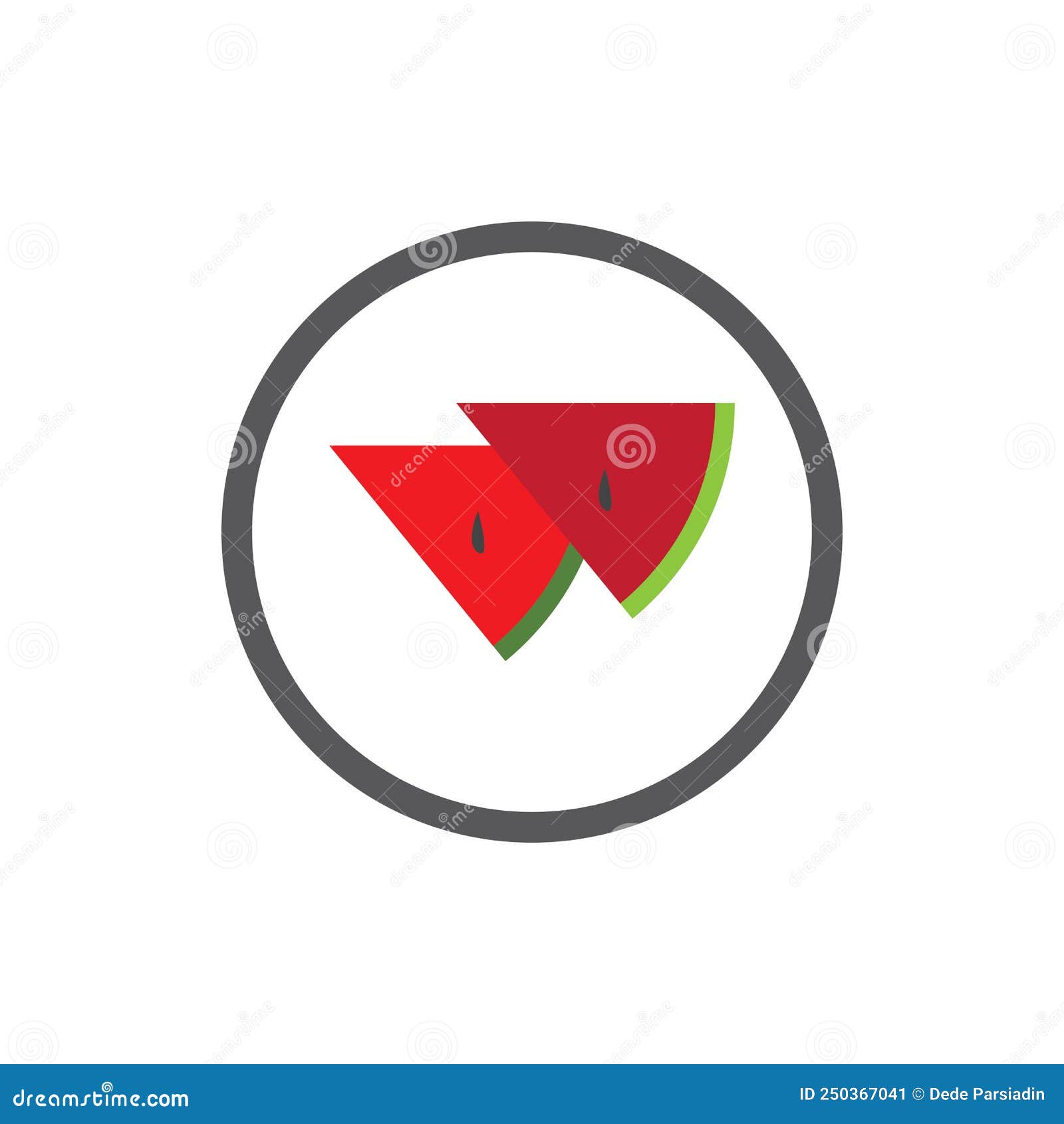 Watermelon Logo Vector Template, Creative Watermelon Logo Design ...