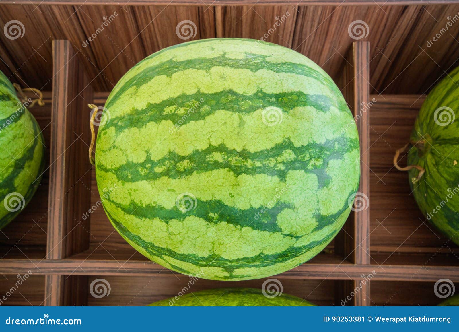 Watermelon stock image. Image of melon, stall, open, quality - 90253381