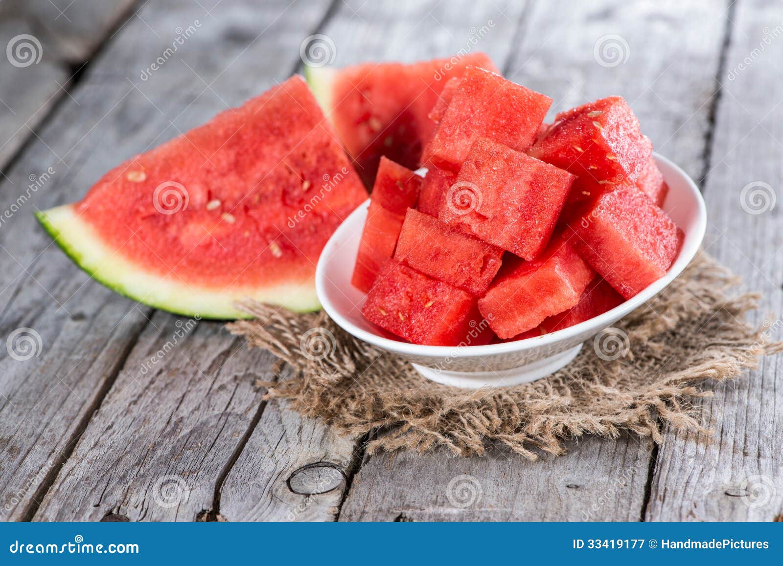 Watermelon Pieces stock image. Image of seeds, ripe, closeup - 33419177