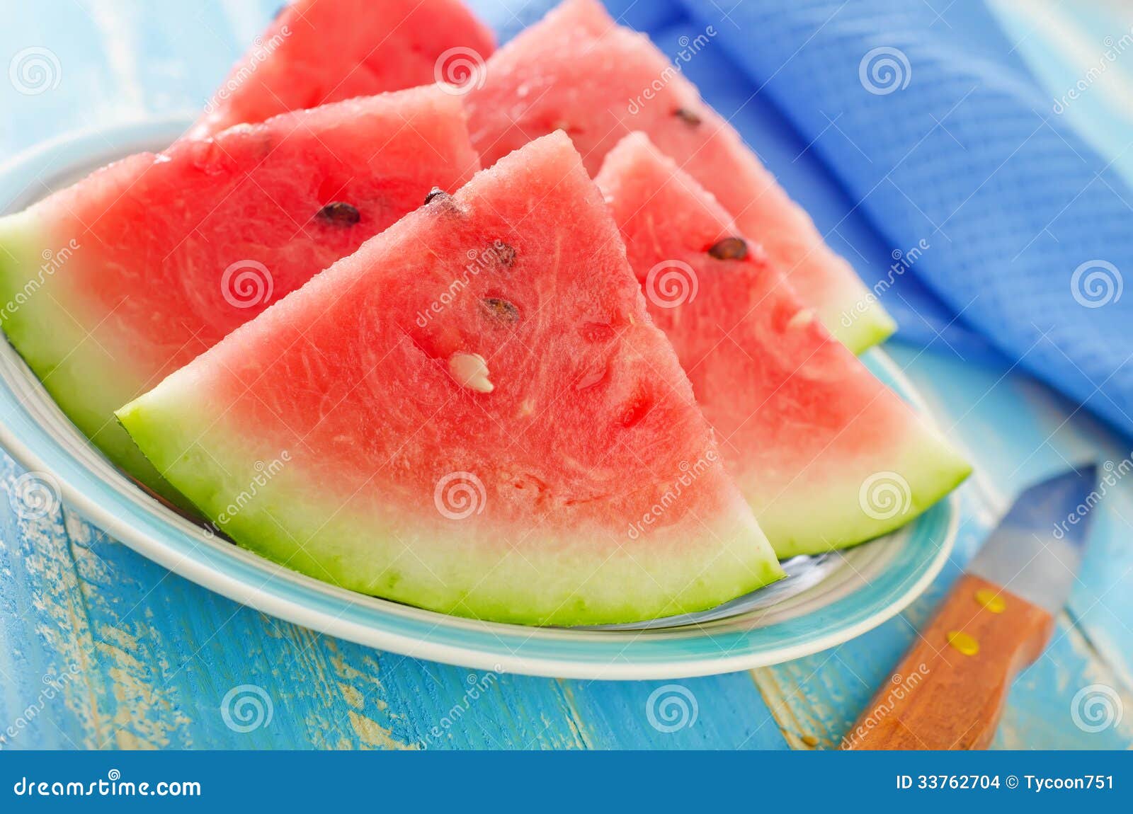 Watermelon stock photo. Image of pieces, snack, pulp - 33762704
