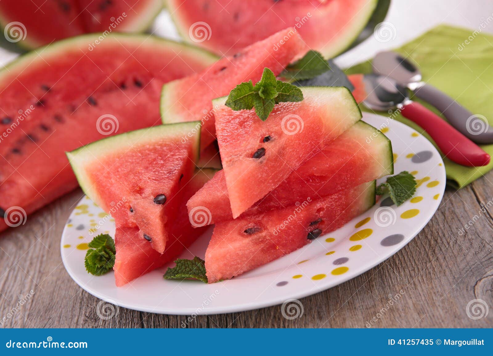 Watermelon stock image. Image of plate, freshness, refreshment - 41257435 Watermelon stock image. Image of plate, freshness, refreshment - 41257435
