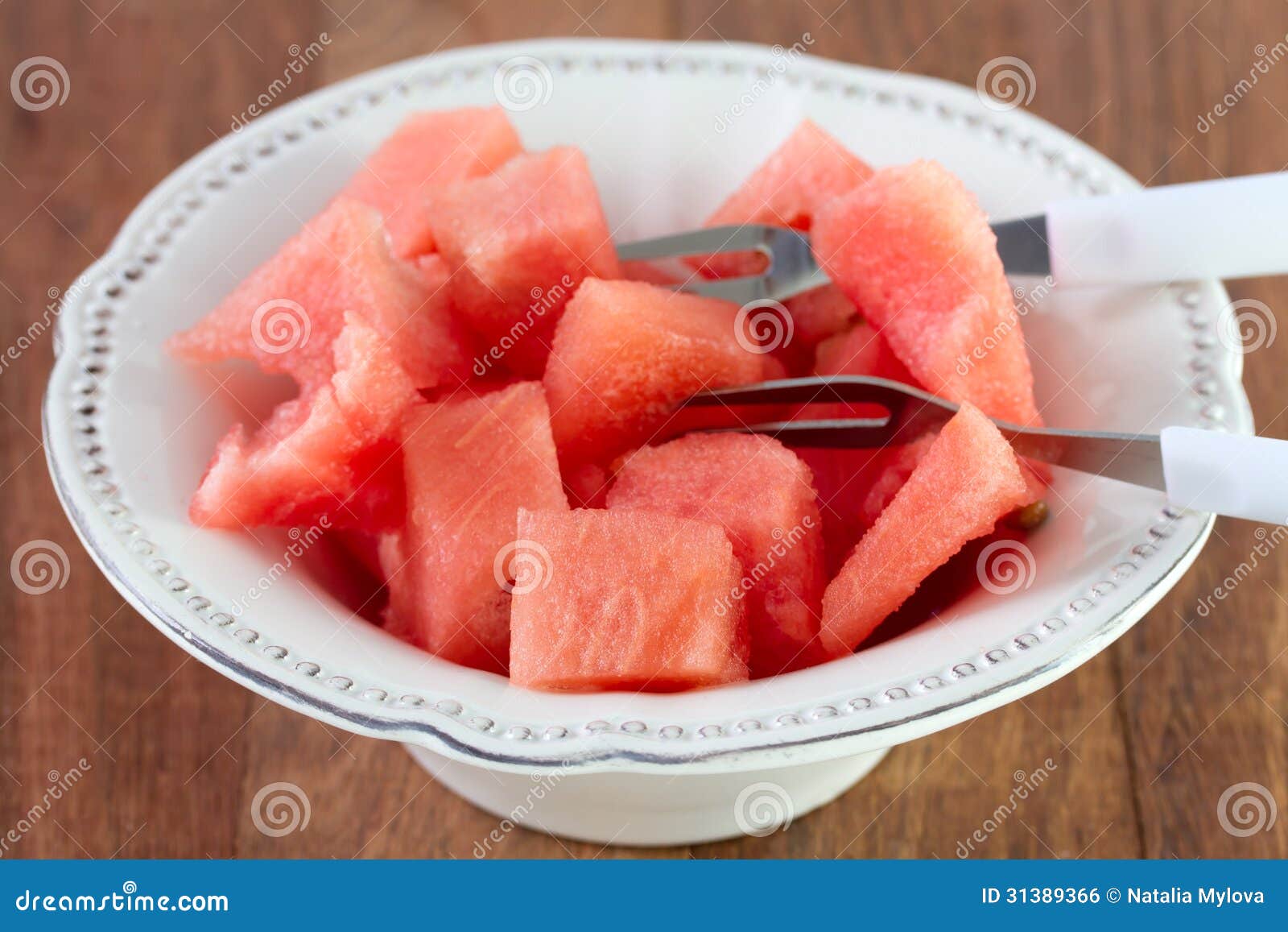 Watermelon on plate stock photo. Image of vitamin, plate - 31389366
