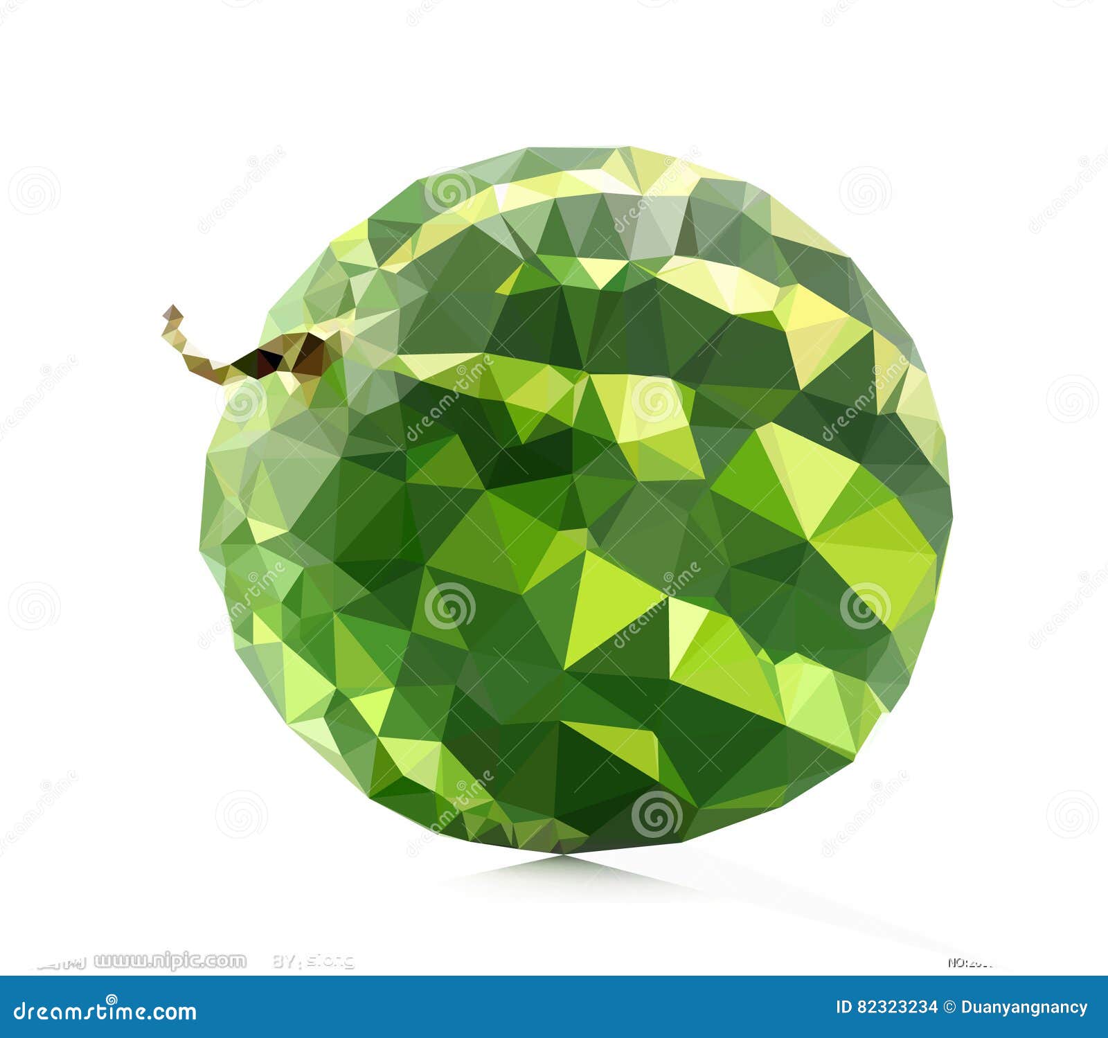 Watermelon stock vector. Illustration of conceptual, element - 82323234