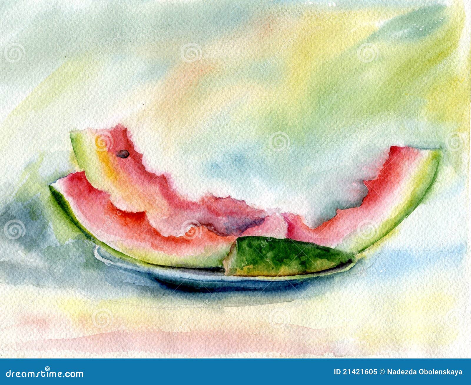 Watermelon Rinds Stock Illustrations – 11 Watermelon Rinds Stock ...