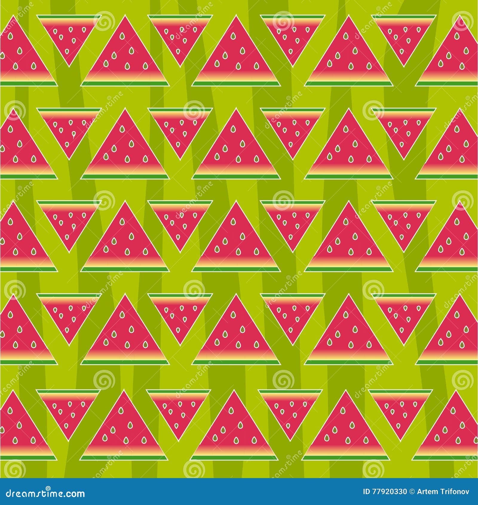 Watermelon Seamless Pattern, Texture. Abstract Stock Vector ...