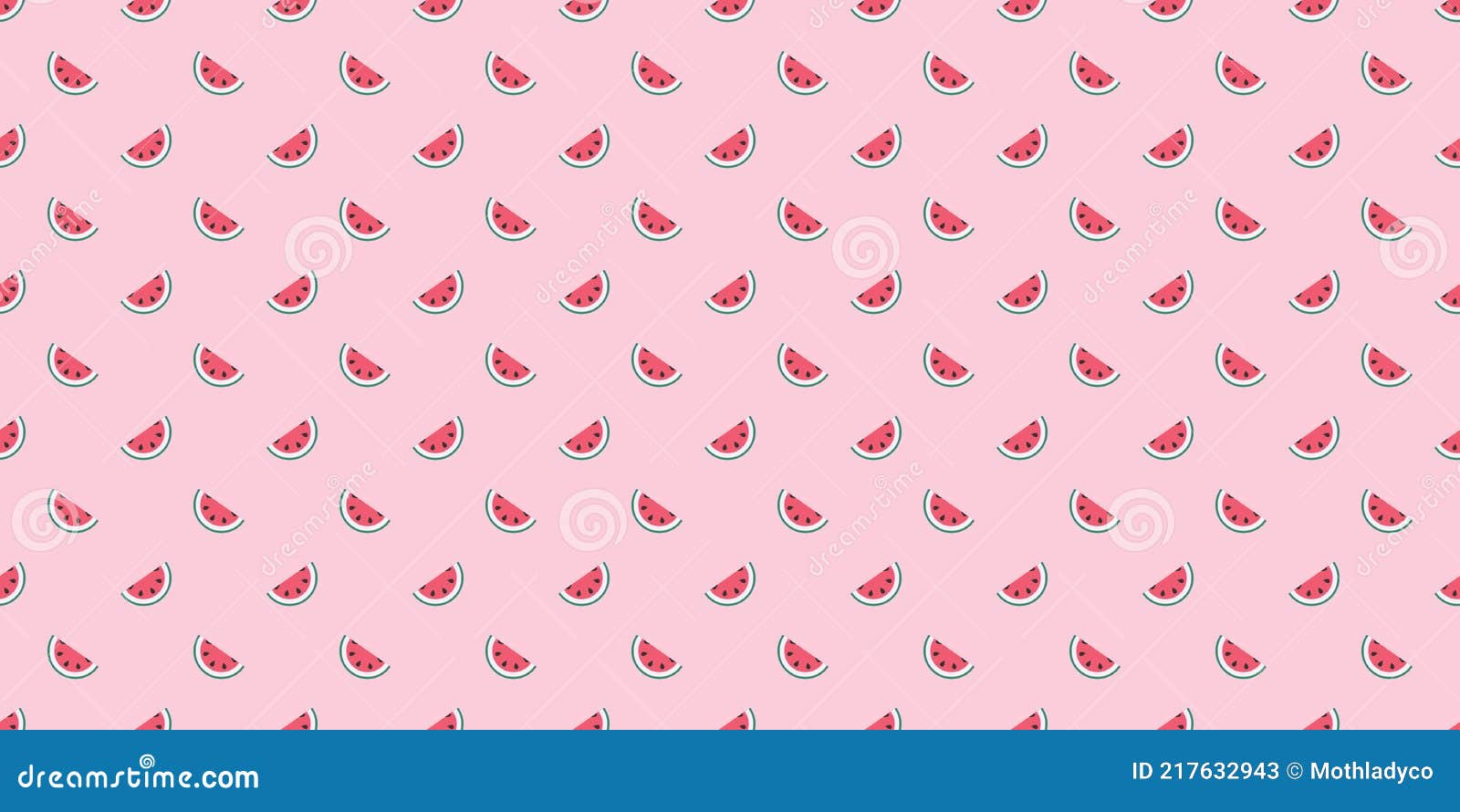 Watermelon Seamless Repeat Pattern Vector Background Stock Vector ...