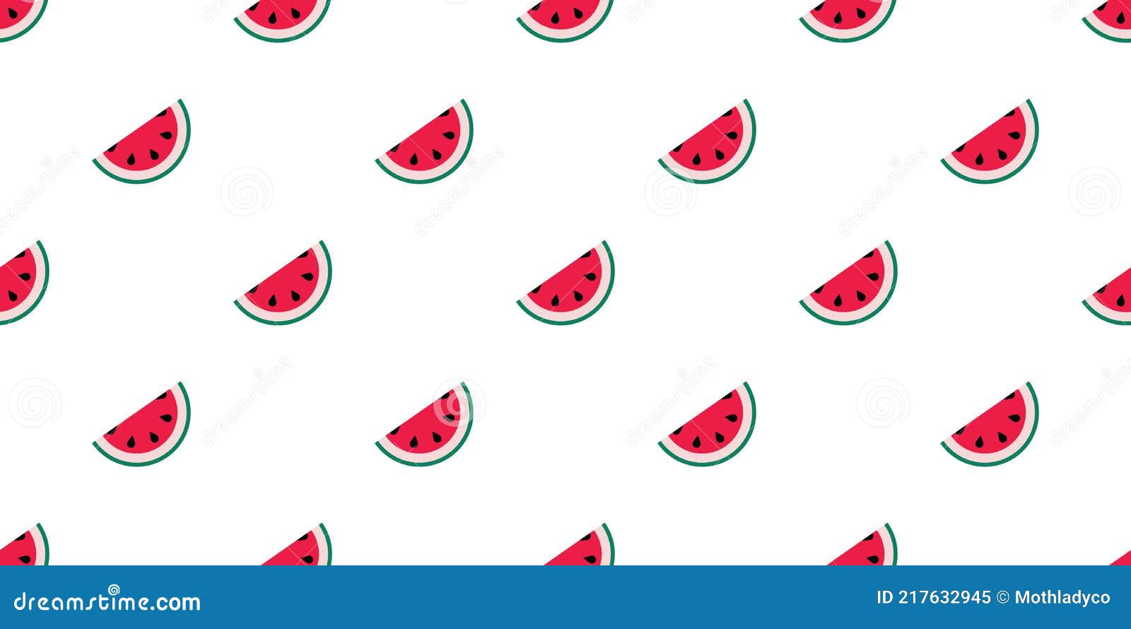 Watermelon Seamless Repeat Pattern Vector Background Stock Vector ...