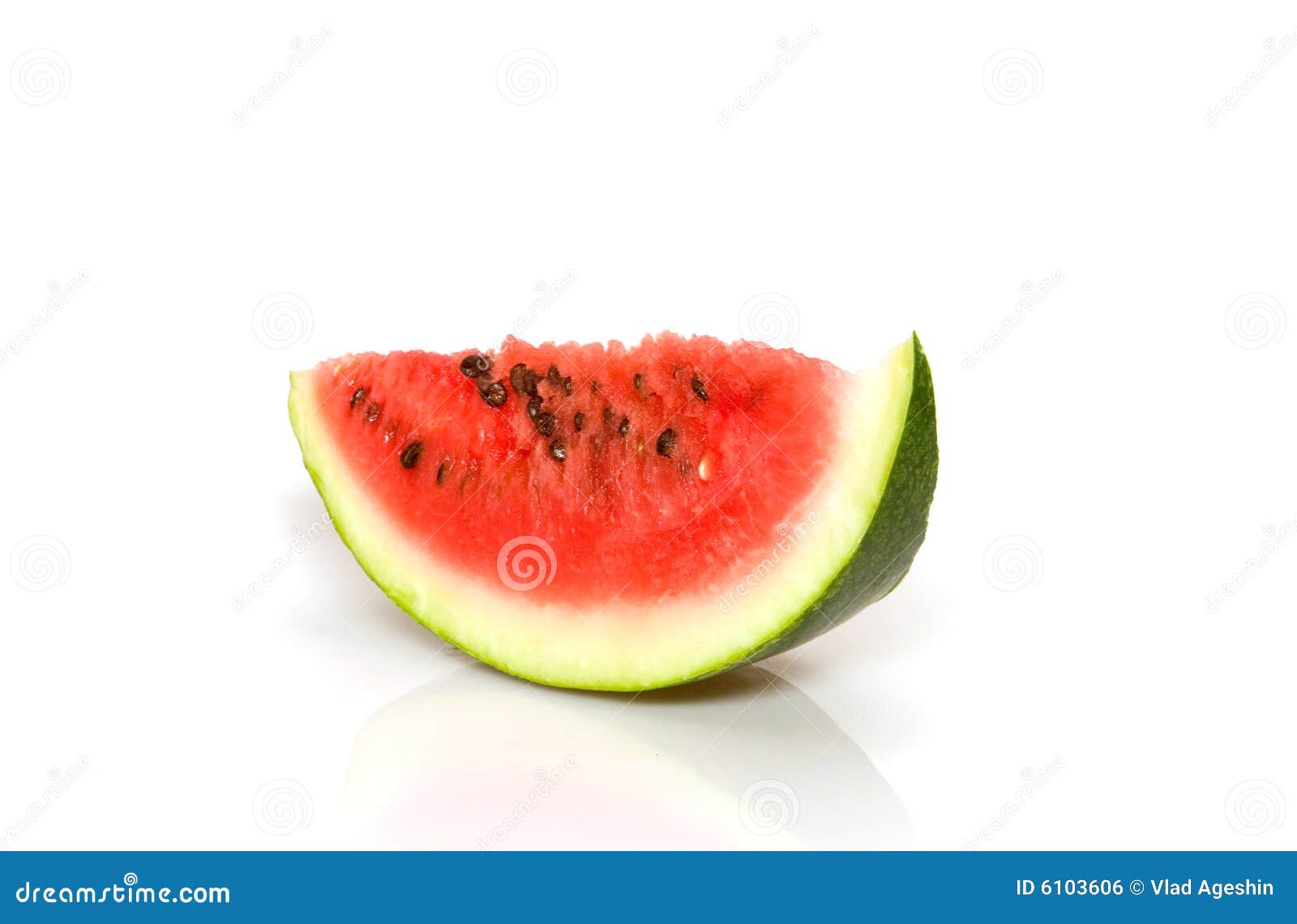 Watermelon Section Picture. Image: 6103606