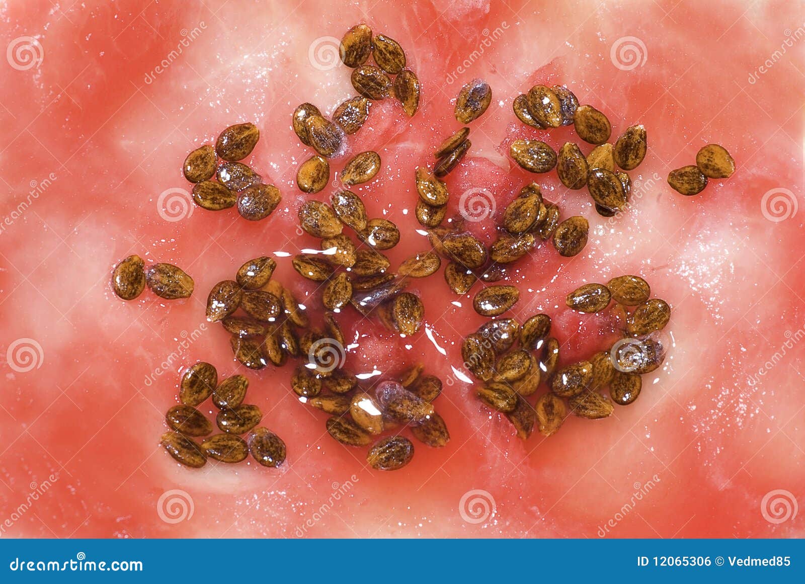 Watermelon Seeds in Pulp and Juice Stock Photo - Image of nature, bone ...