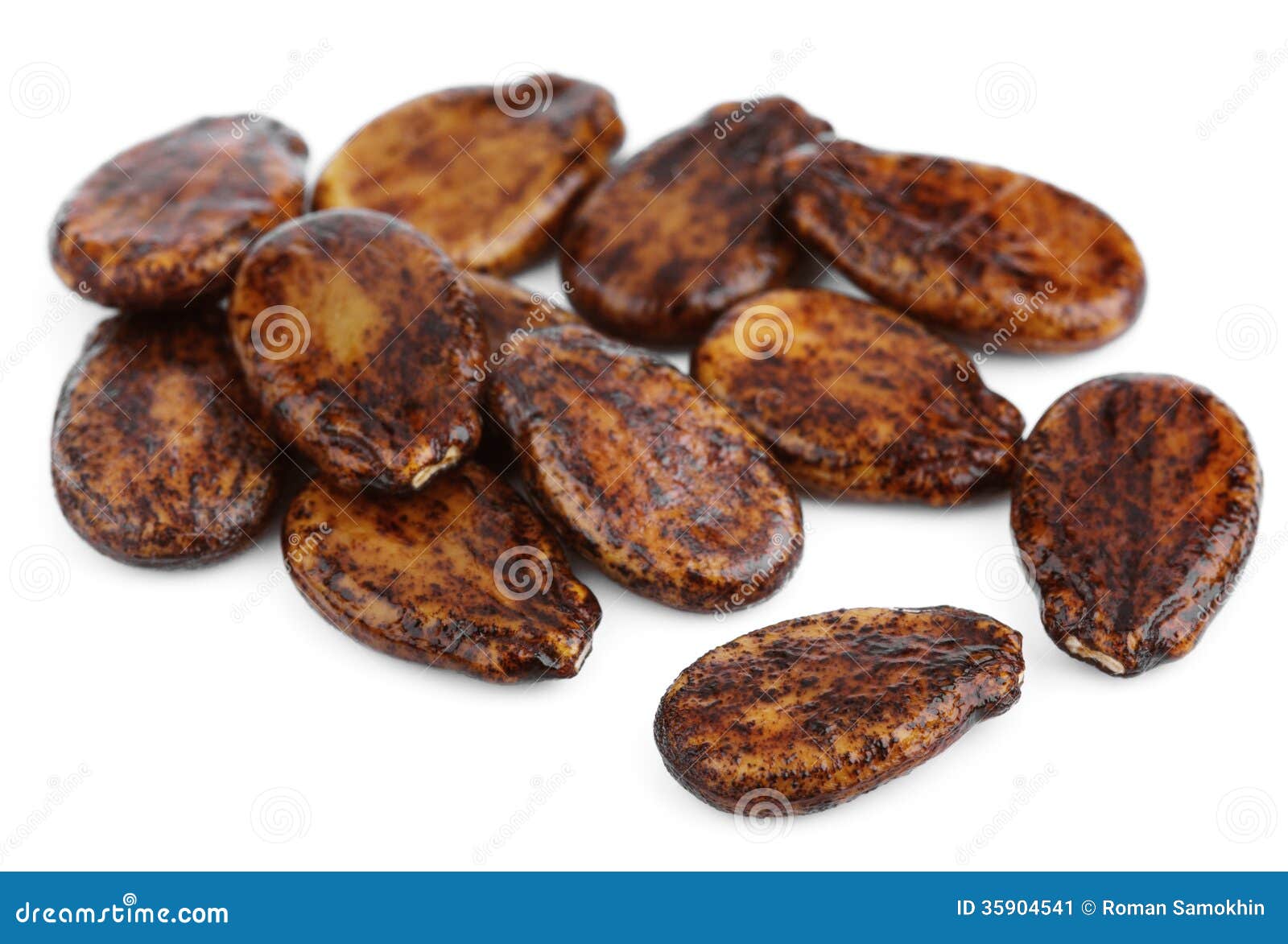 Watermelon seeds on white stock image. Image of appetizer - 35904541