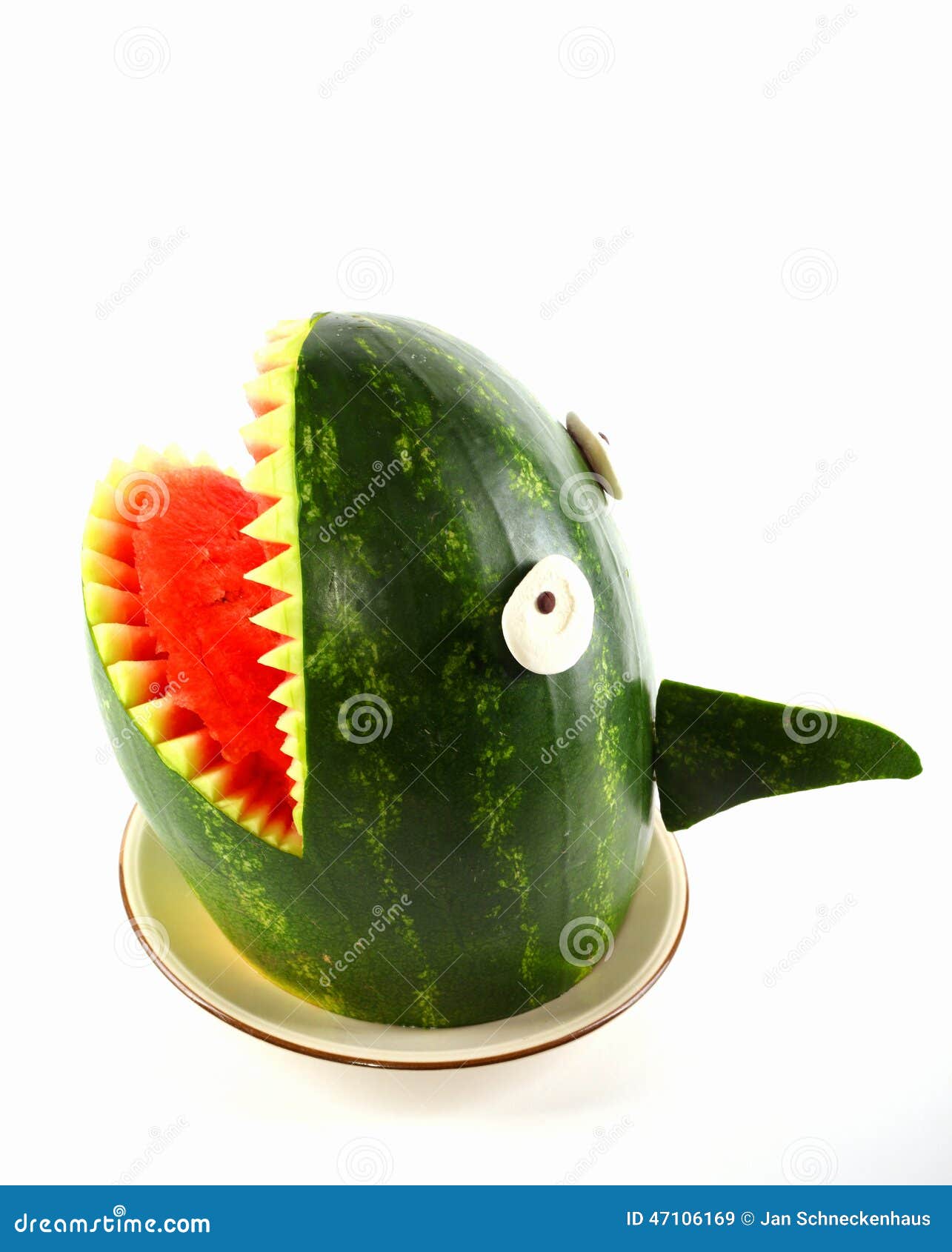 Watermelon shark stock image. Image of food, exotic, melon - 47106169