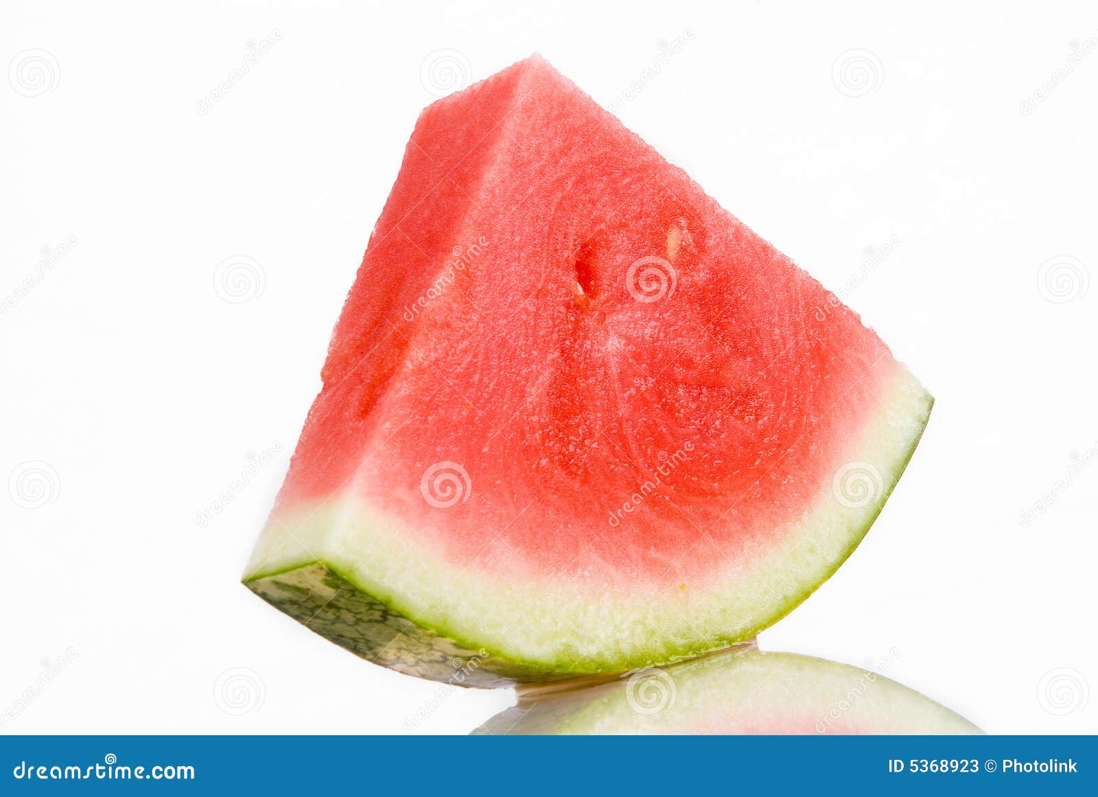Watermelon Slice Close-up Isolated Royalty-Free Stock Photography ...