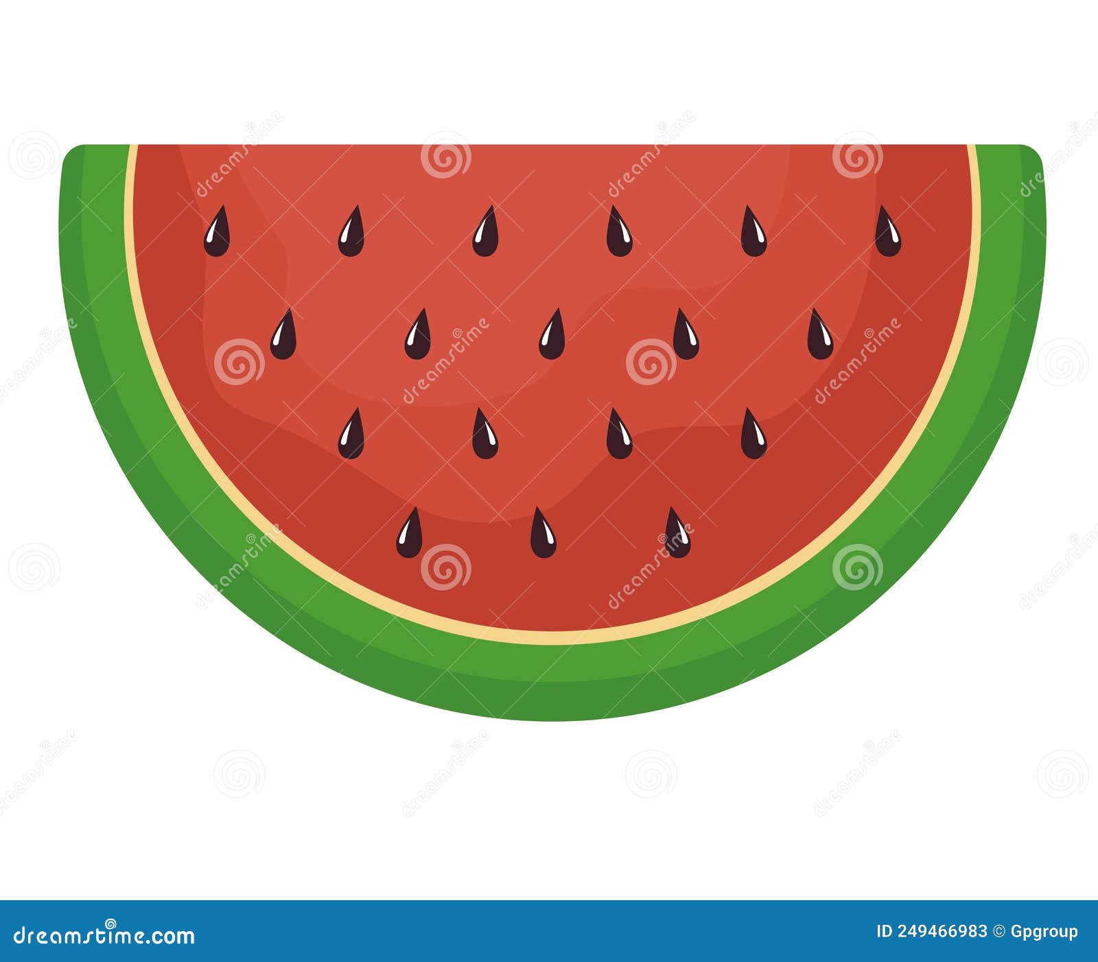 Watermelon slice design stock vector. Illustration of tasty - 249466983