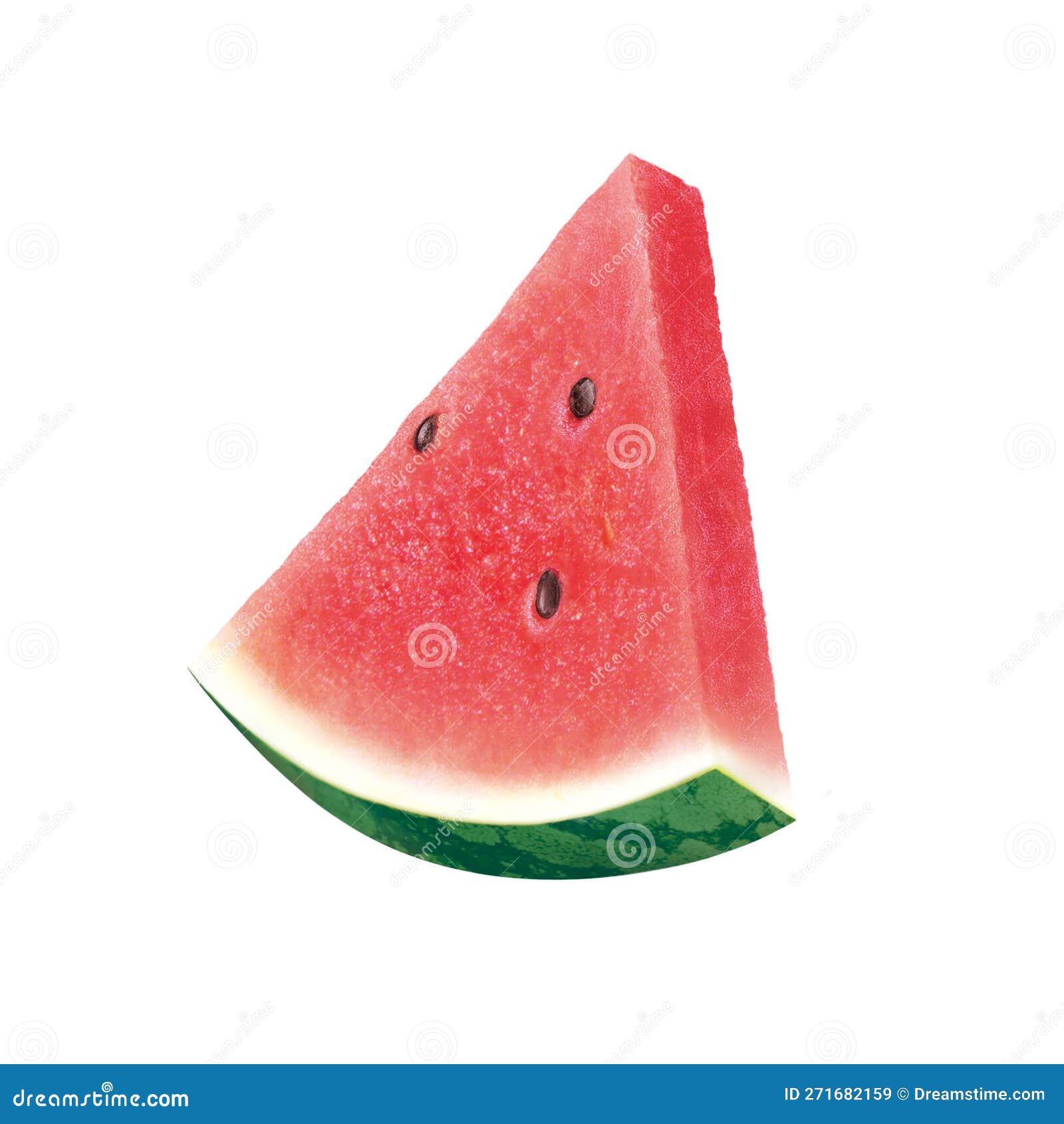 Watermelon Slice stock illustration. Illustration of isolated - 271682159