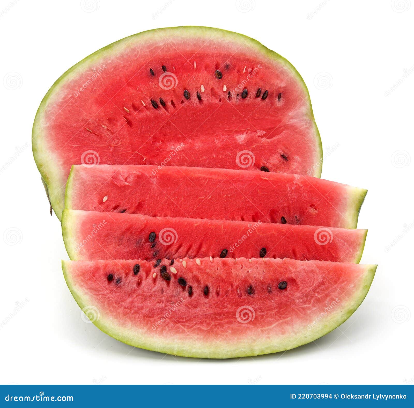Watermelon and slice stock photo. Image of watermelon - 220703994