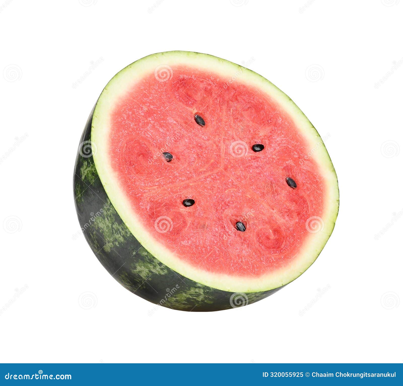 Juicy Watermelon. the Fruit is a Type of Berry Isolated on White ...