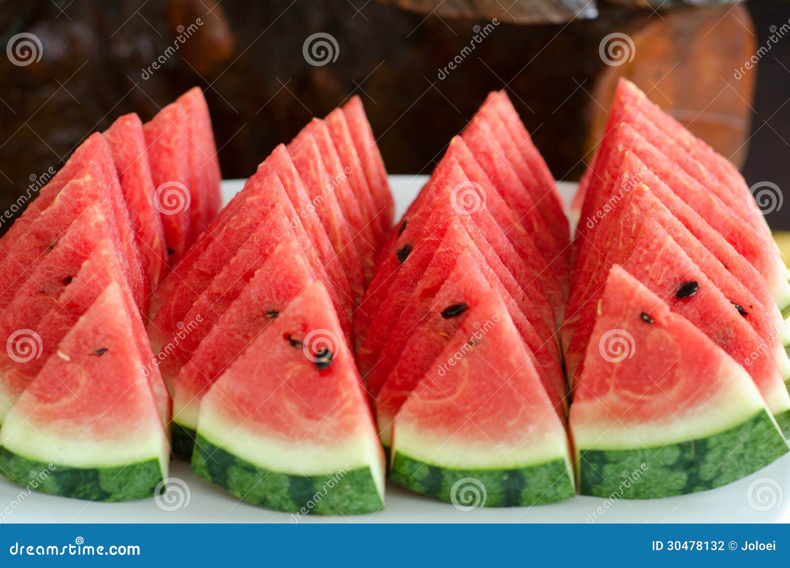 Watermelon stock photo. Image of slice, portion, snack - 30478132