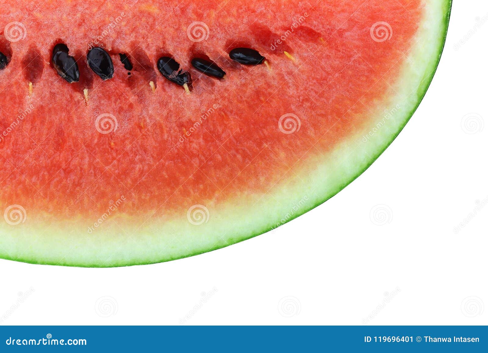 Watermelon slice stock image. Image of isolated, ripe - 119696401