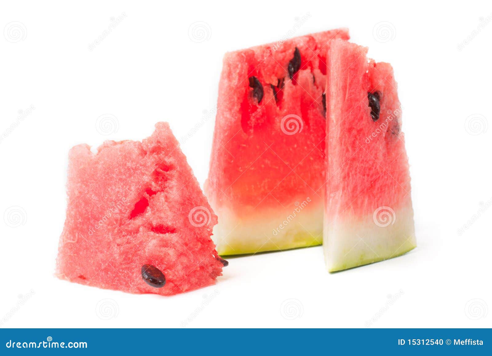 Watermelon slices stock photo. Image of heap, portion - 15312540