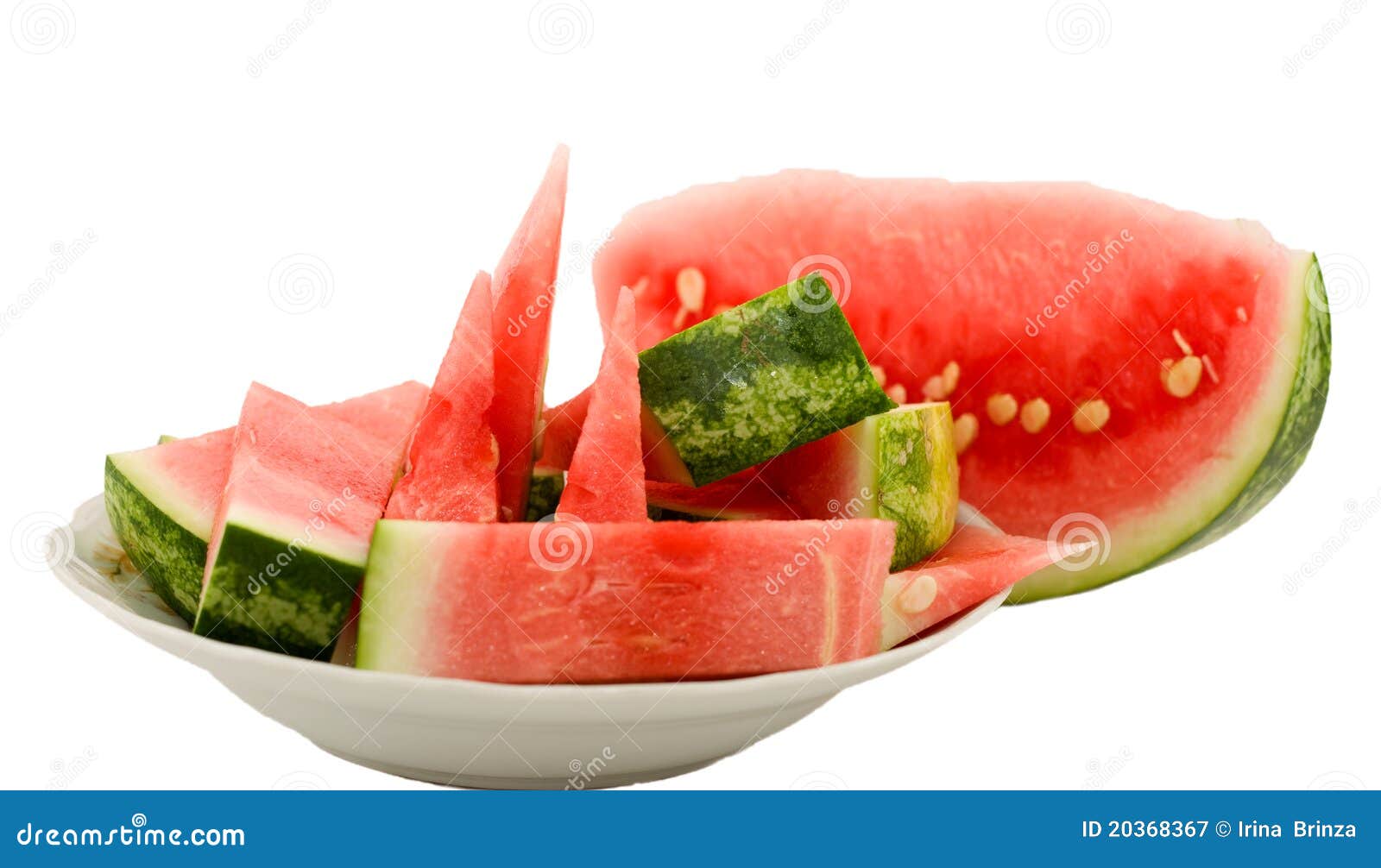 Watermelon slices stock image. Image of healthy, food - 20368367