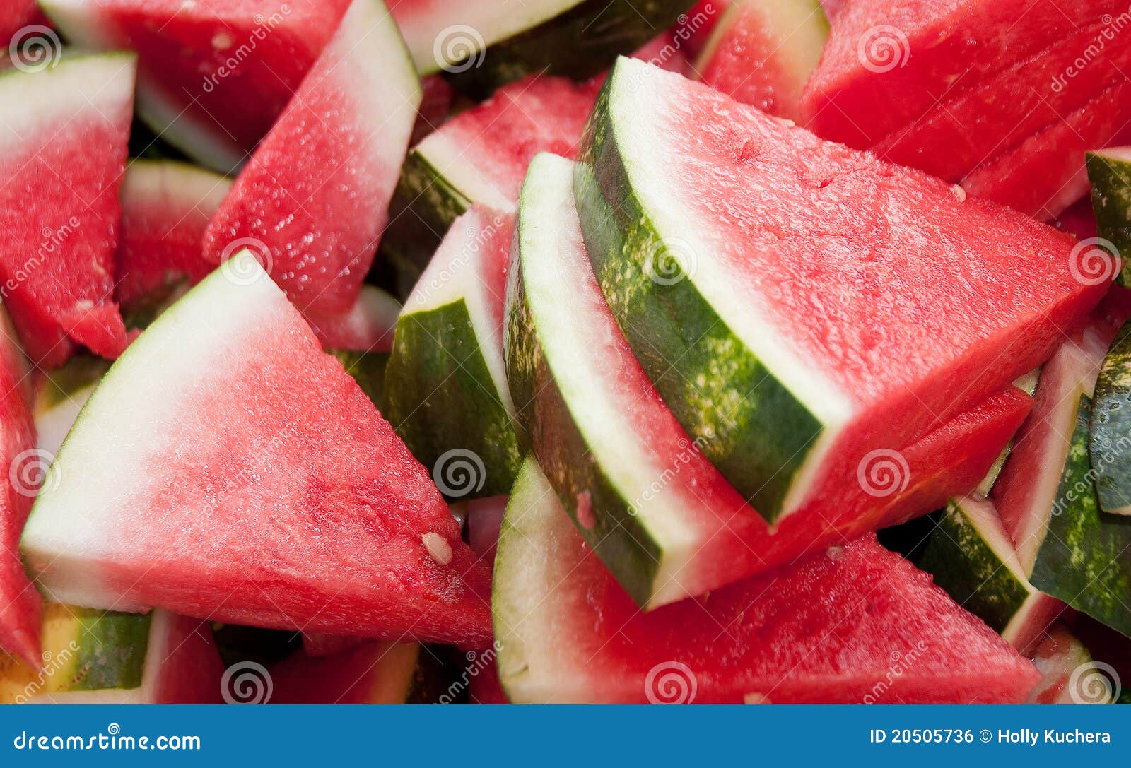 Watermelon Slices stock photo. Image of snack, ripe, food - 20505736