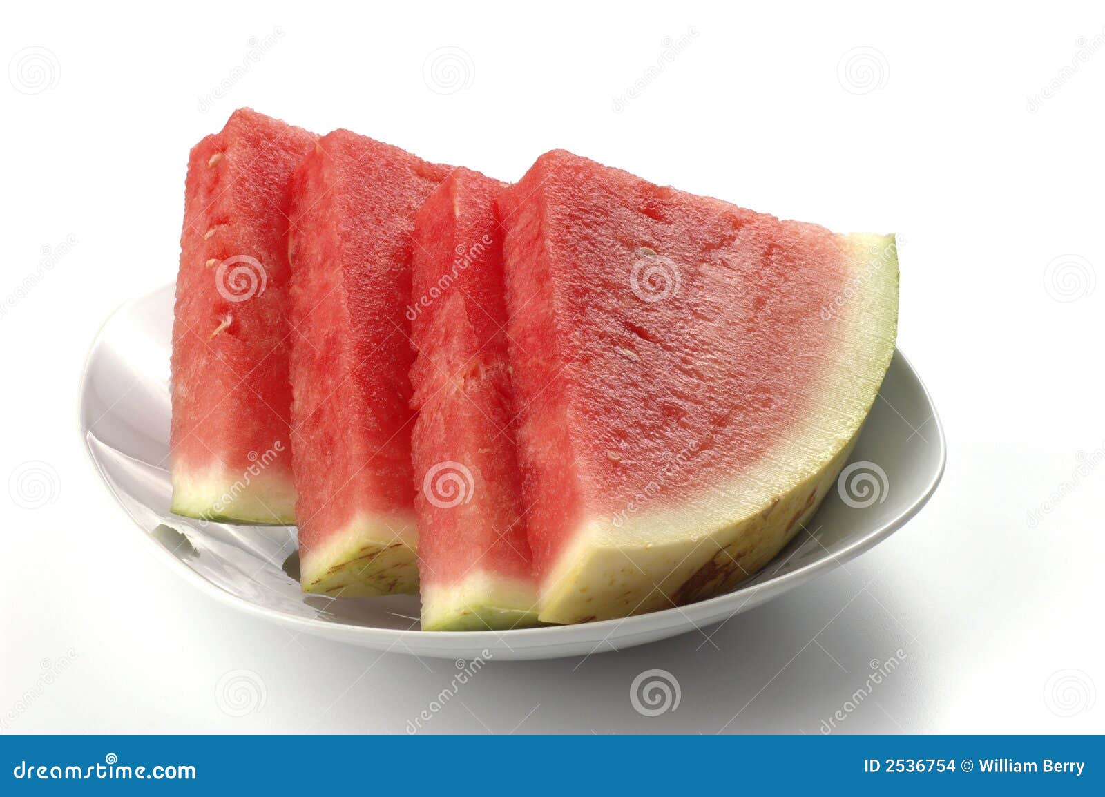 Watermelon Slices stock photo. Image of treat, melon, fruit - 2536754