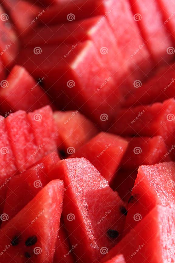 Watermelon Slices Background Stock Image - Image of portion, food ...