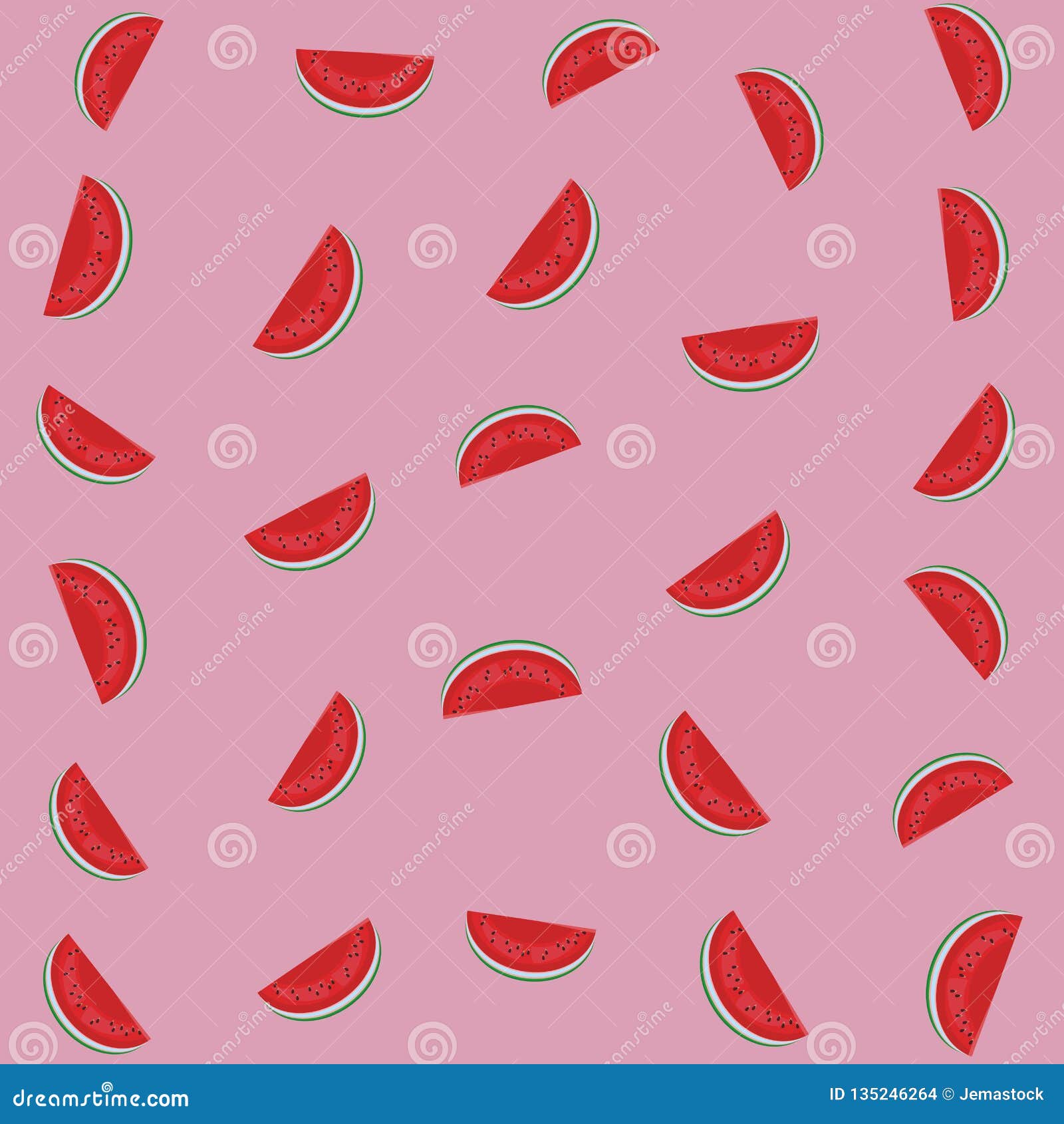 Watermelon Slide Background Stock Vector - Illustration of honeymoon ...