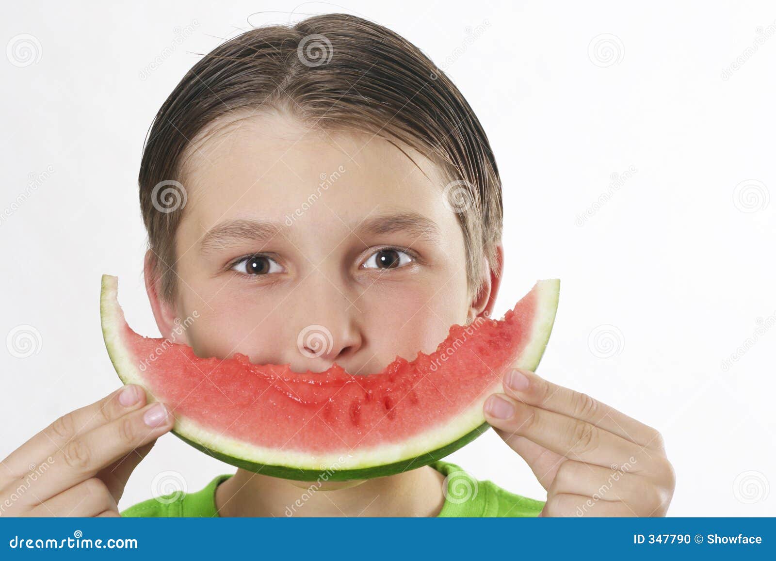 Watermelon Smile stock photo. Image of summer, childhood - 347790