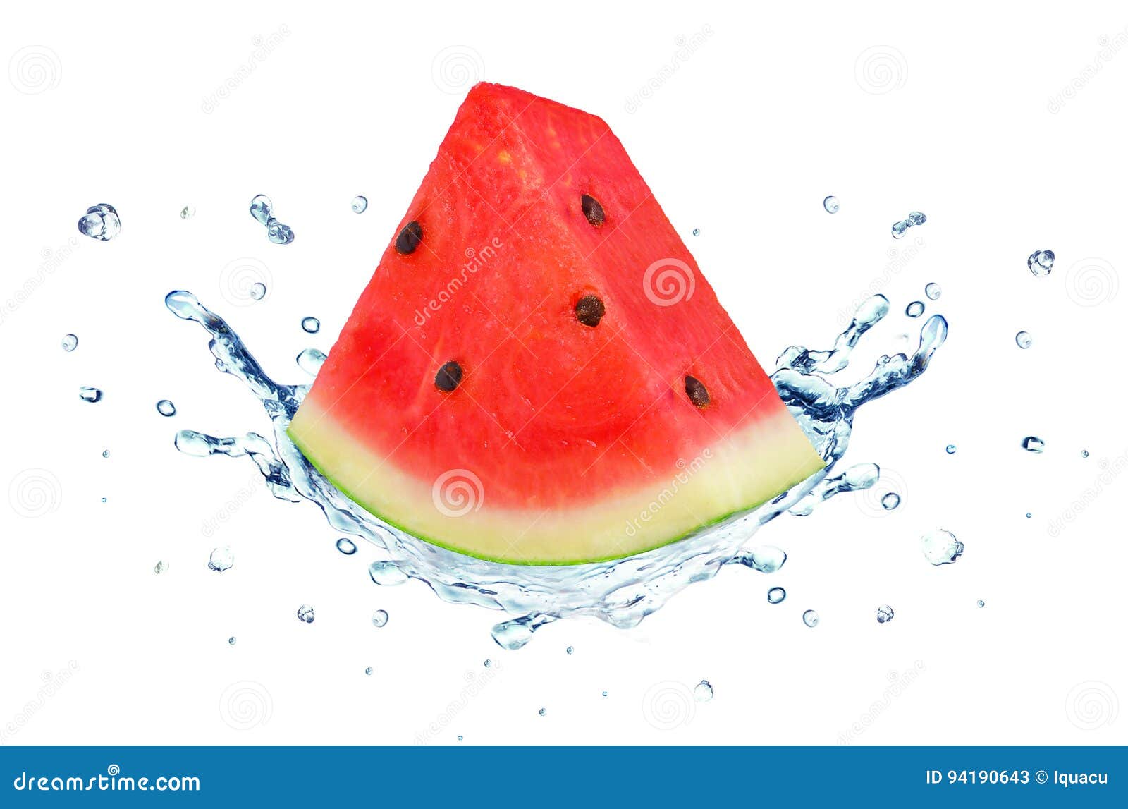 Watermelon splash water stock image. Image of color, falling - 94190643