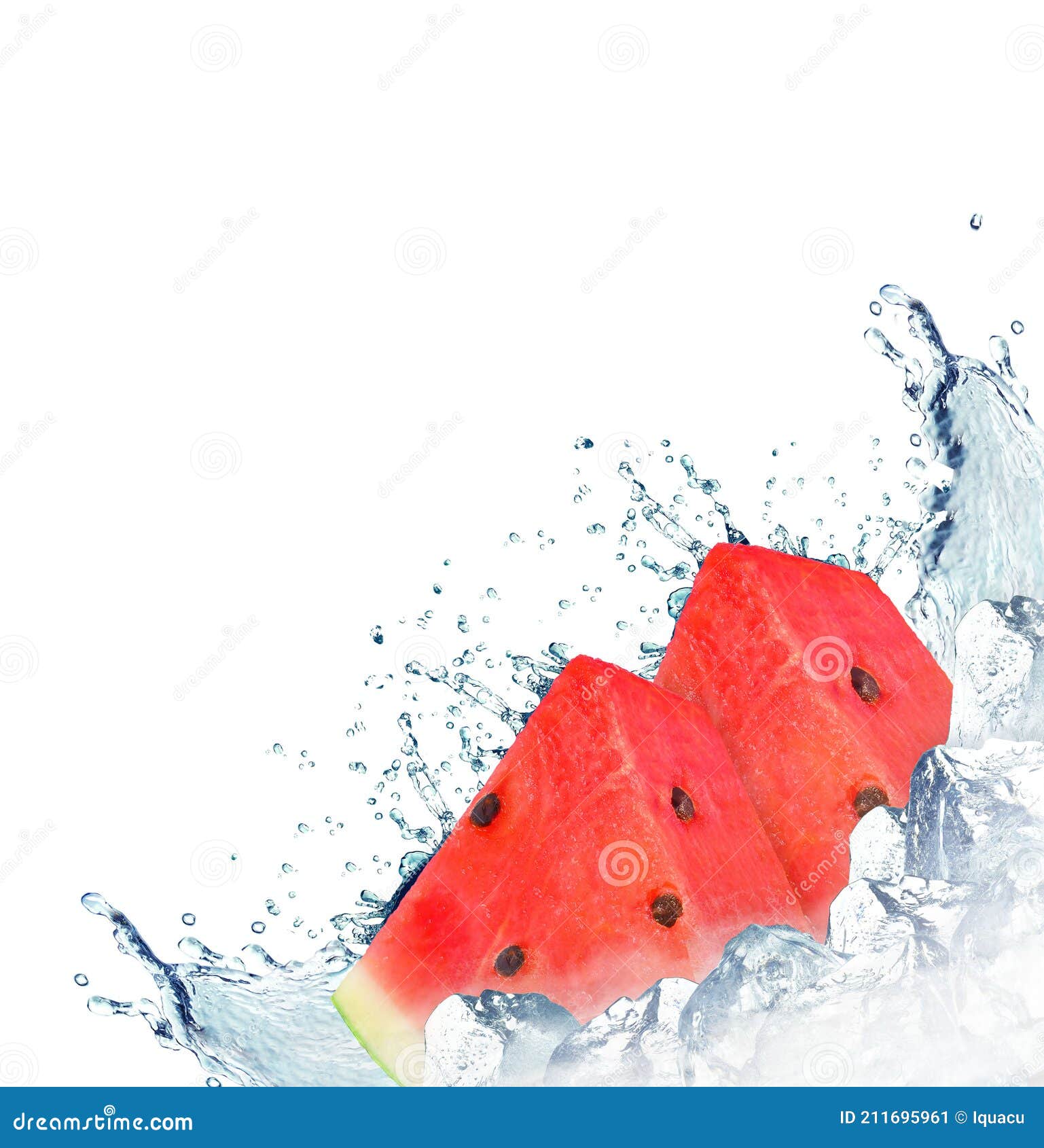 Watermelon splash stock image. Image of liquid, white - 211695961