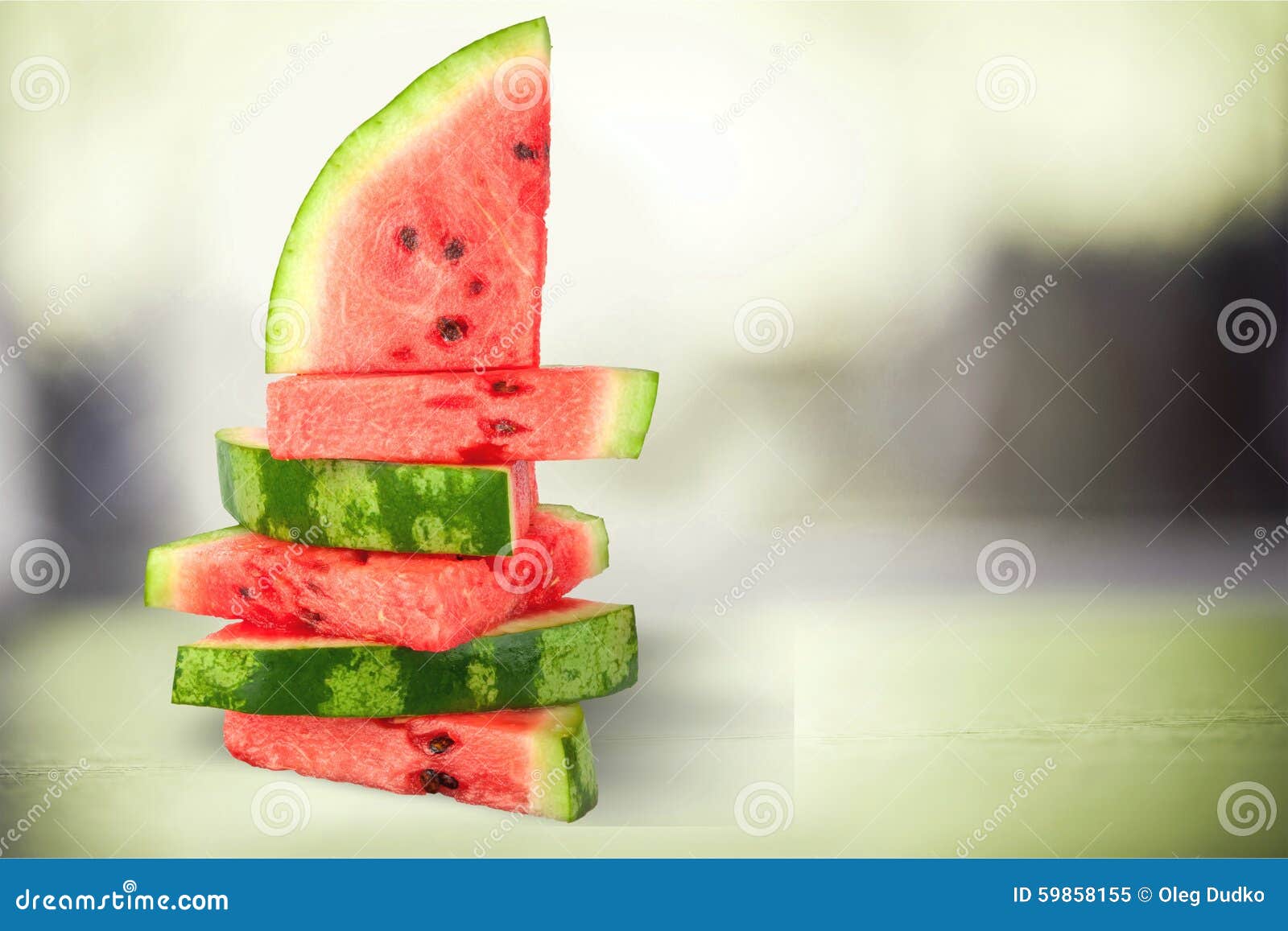 Watermelon Stack stock image. Image of isolated, healthy - 59858155