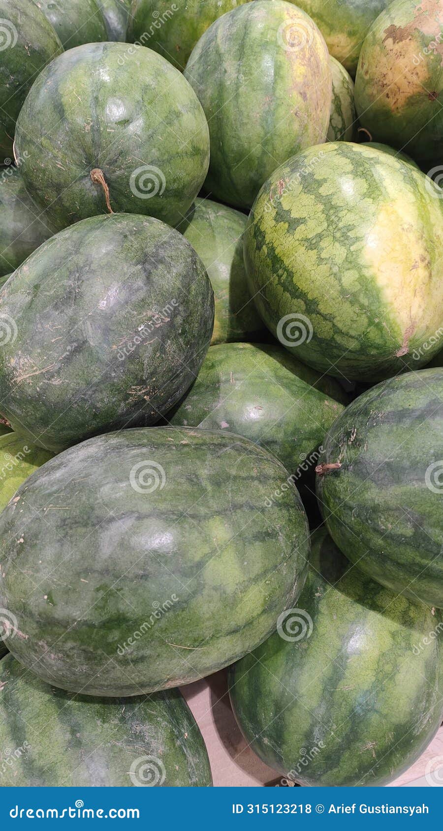 Watermelon Tropical Fruit from Indonesia Stock Photo - Image of fruit ...