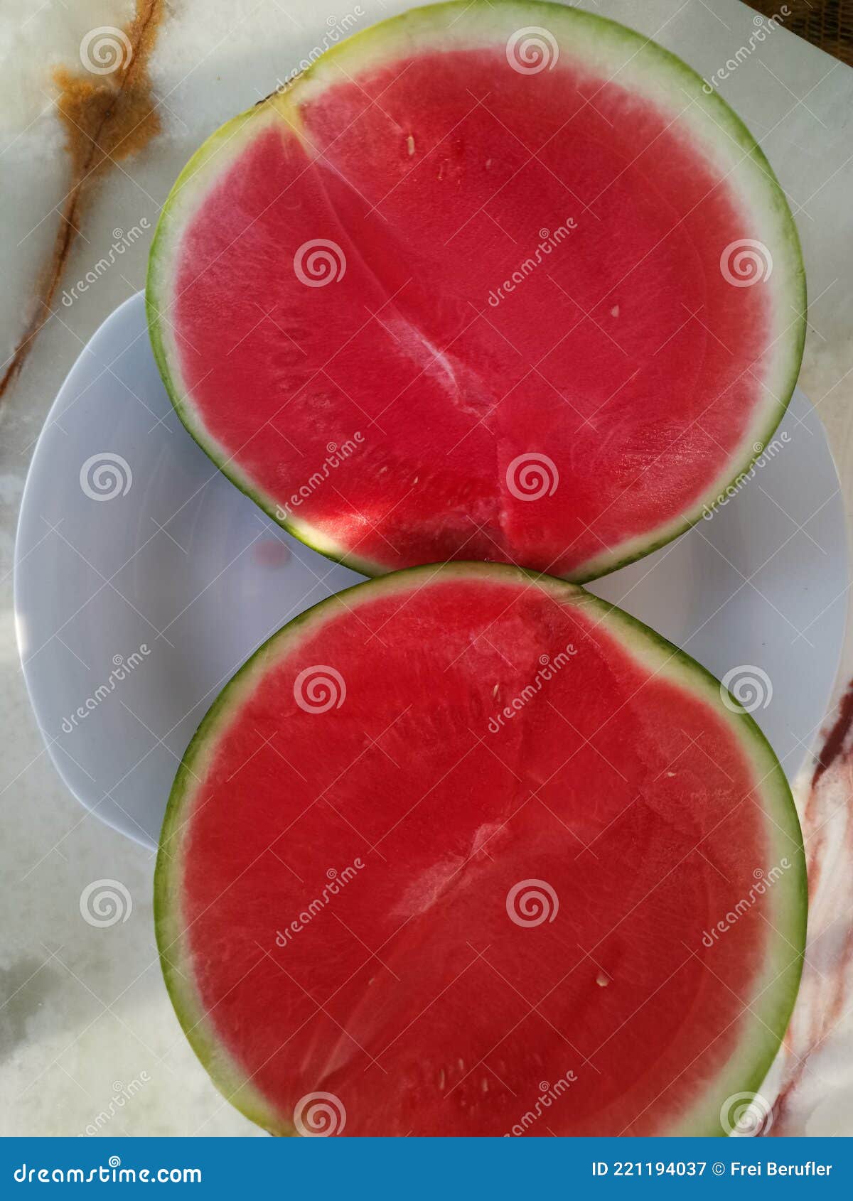 Watermelon Very Beautiful Seedless Beautiful Red Color Stock Image ...