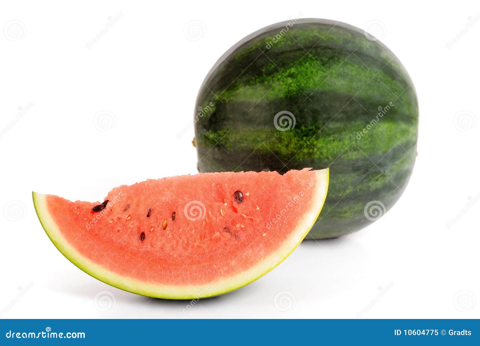 Watermelone melon stock image. Image of green, studio - 10604775