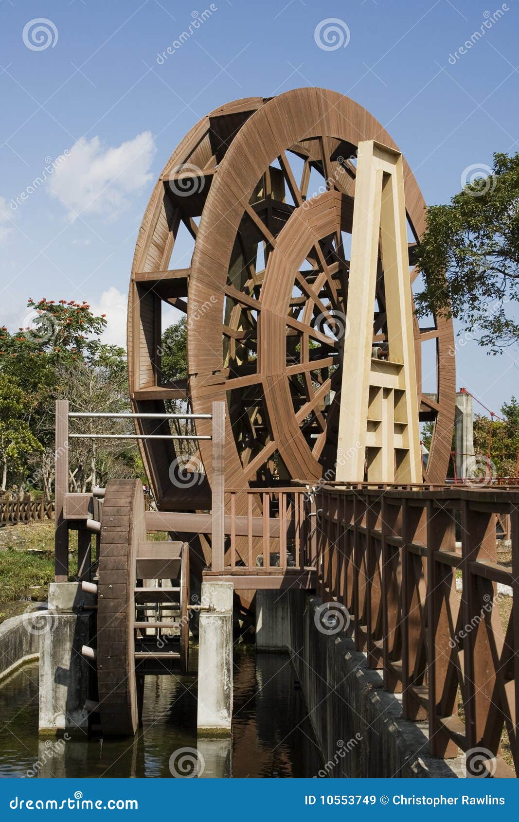 Watermill stock image. Image of working, rural, construction - 10553749