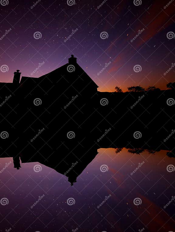 Watermill at Dawn stock image. Image of clouds, devon - 12611749