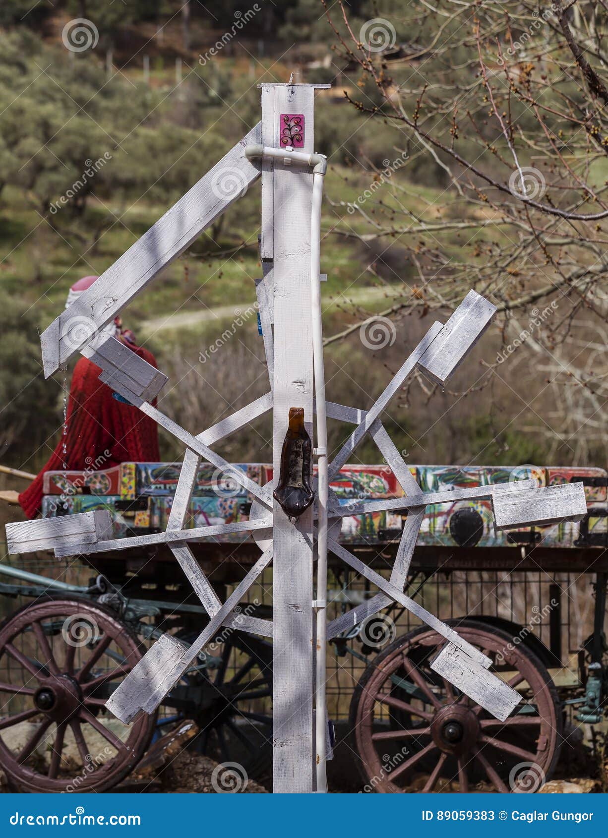 Watermill stock image. Image of watermill, coach, decoration - 89059383