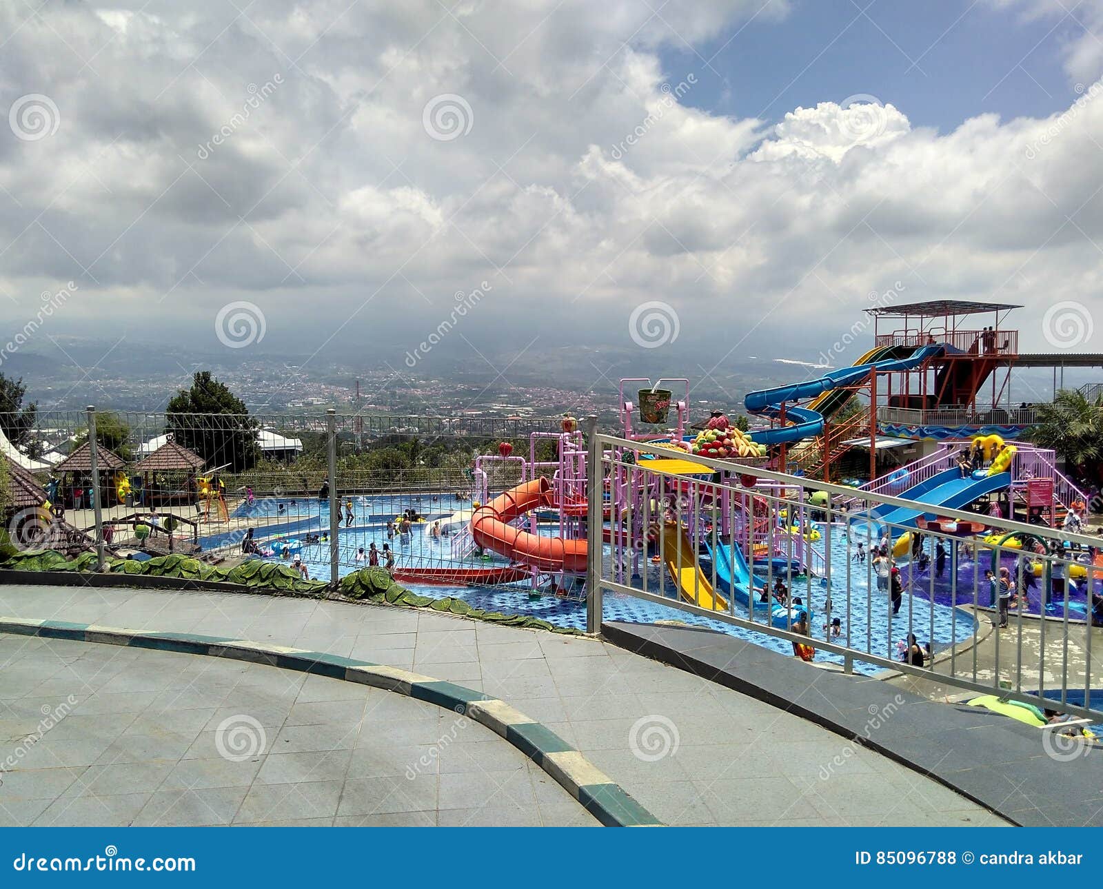 Waterpark stock photo. Image of swiming, city, beautiful - 85096788