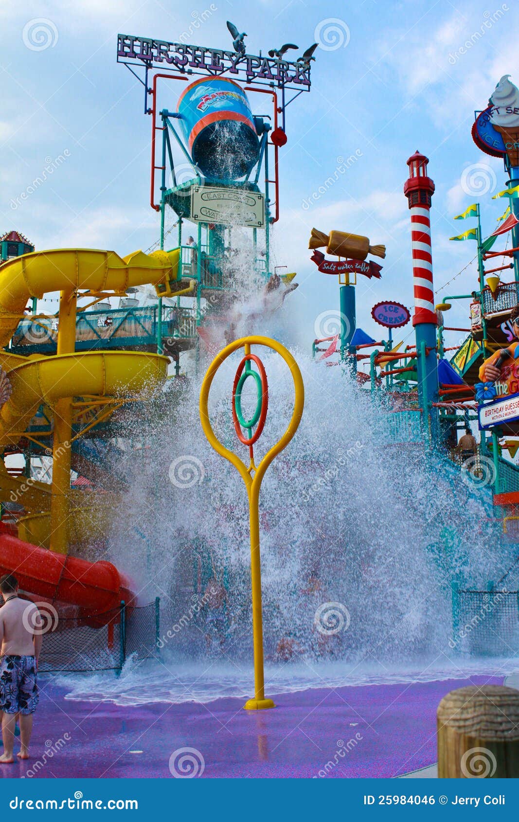 Waterpark at Hersheypark, PA Editorial Photo - Image of visitors ...