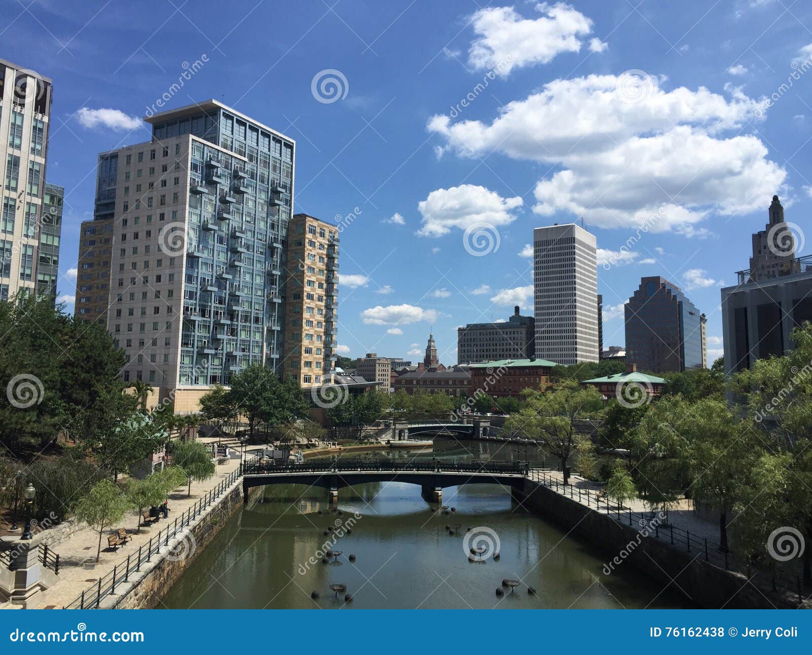 Waterplace Park, Providence, RI Editorial Stock Photo - Image of ...