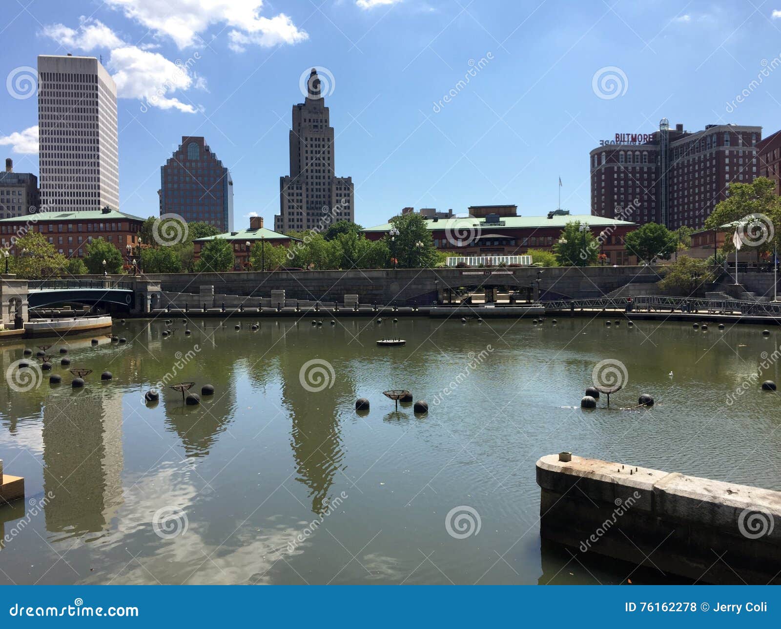 Waterplace Park, Providence, RI Editorial Stock Photo - Image of river ...