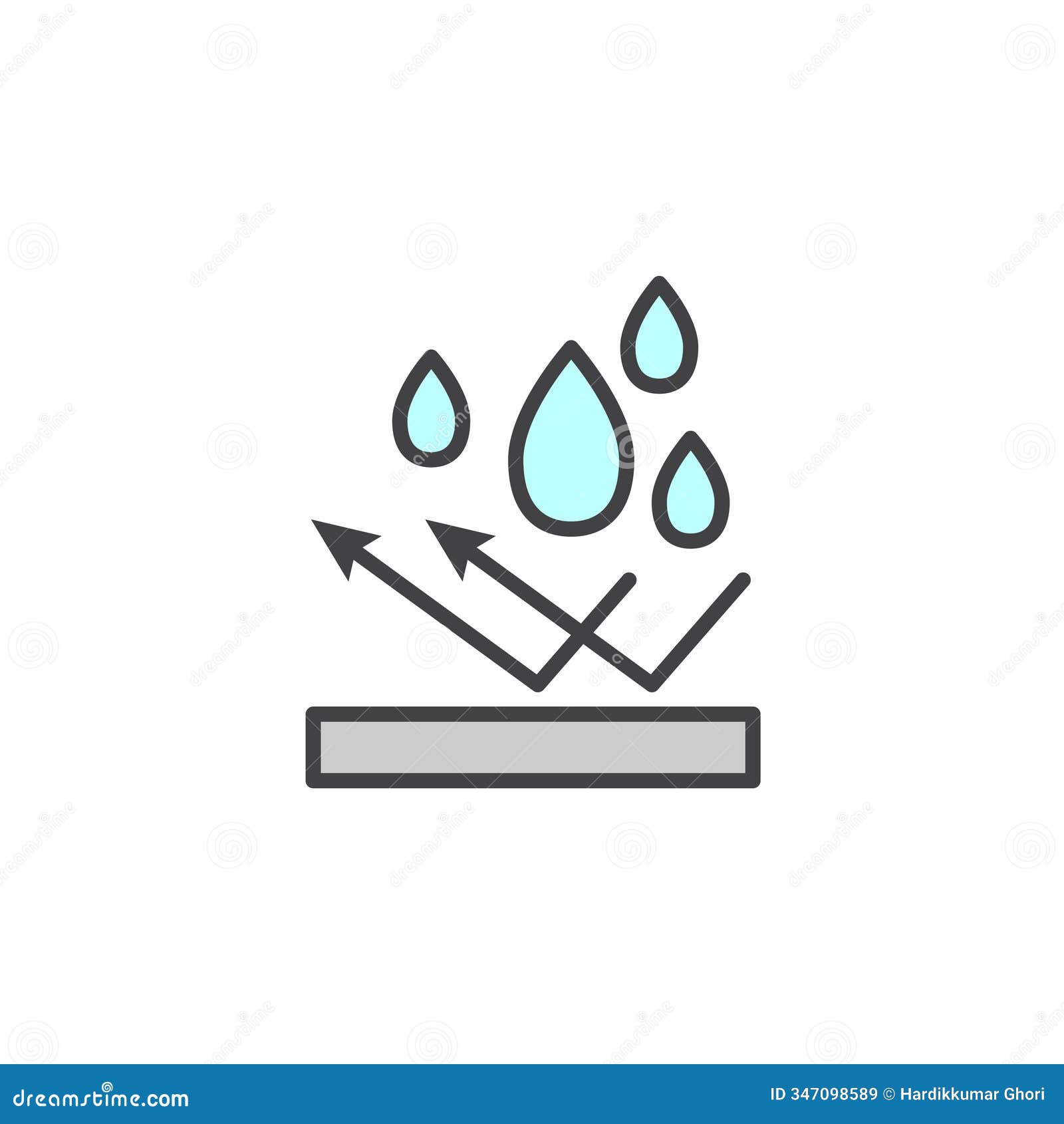 Waterproof Icon, Water Protection Icon ,label Sticker Logo Vector ...