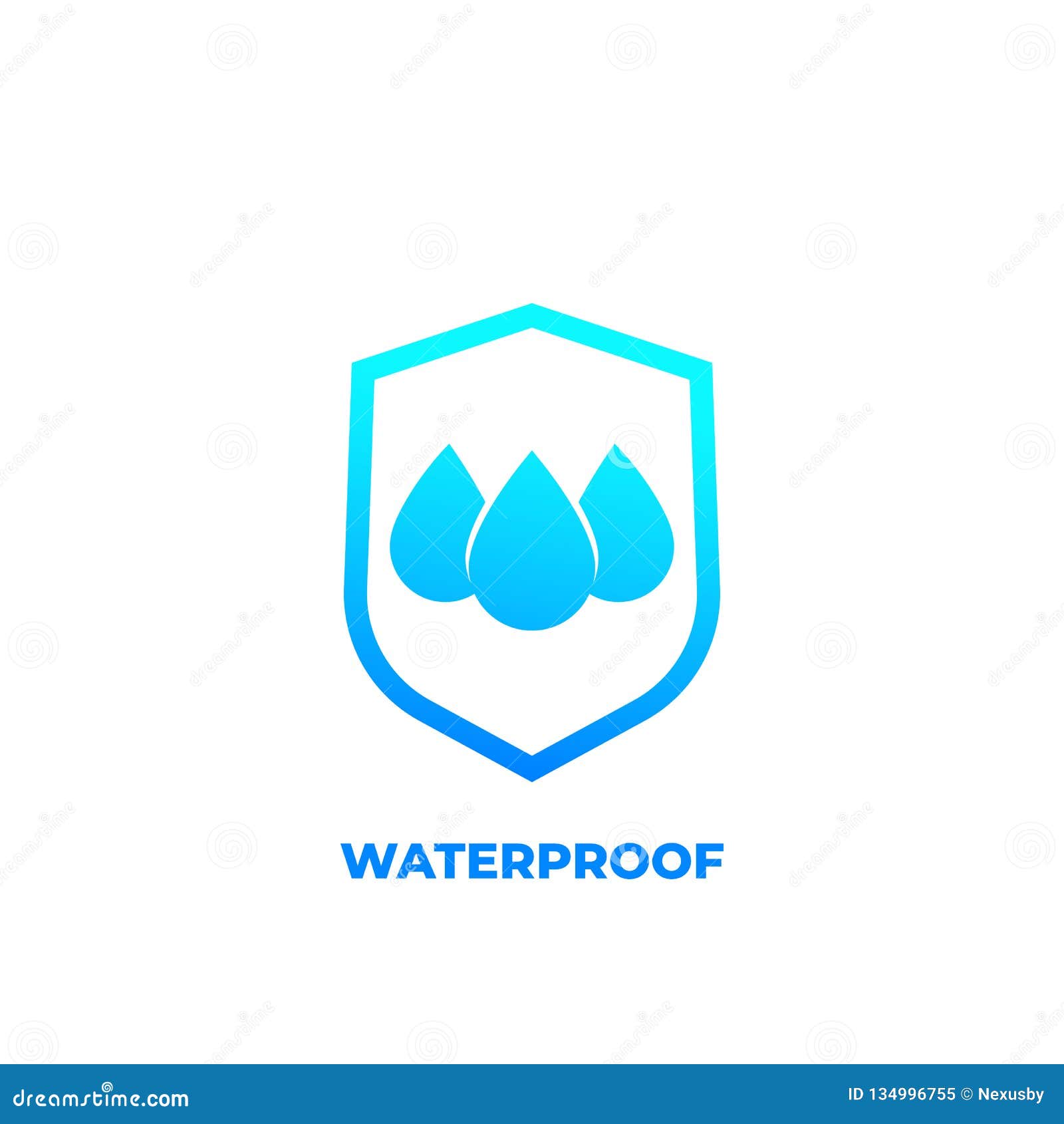 Waterproof Icon, Water Protection Icon ,label Sticker Logo Vector ...
