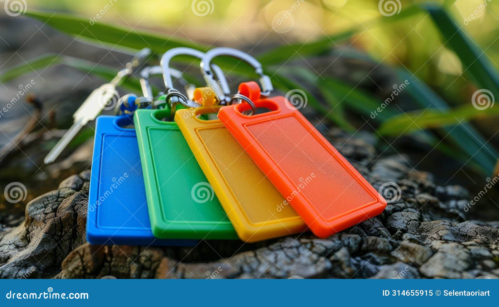 Waterproof Key Tags for Outdoor Education Stock Image - Image of ...