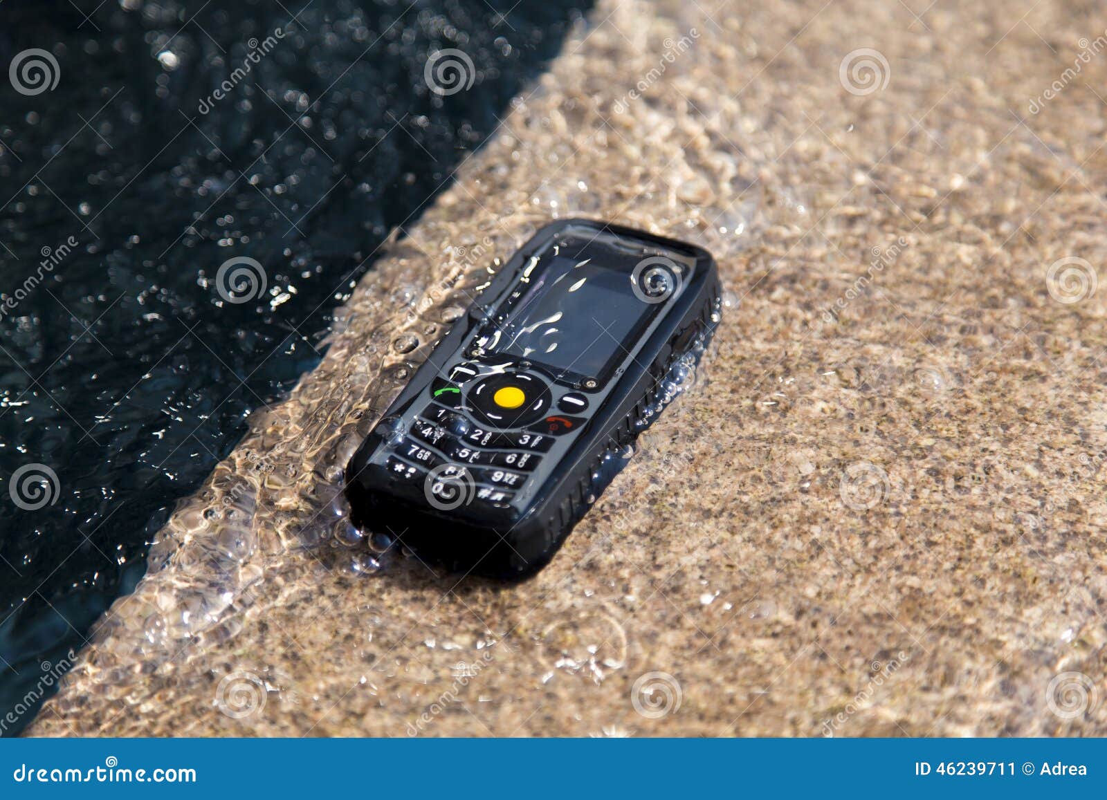 Testing a Rugged Mobile Phone Stock Image - Image of equipment ...